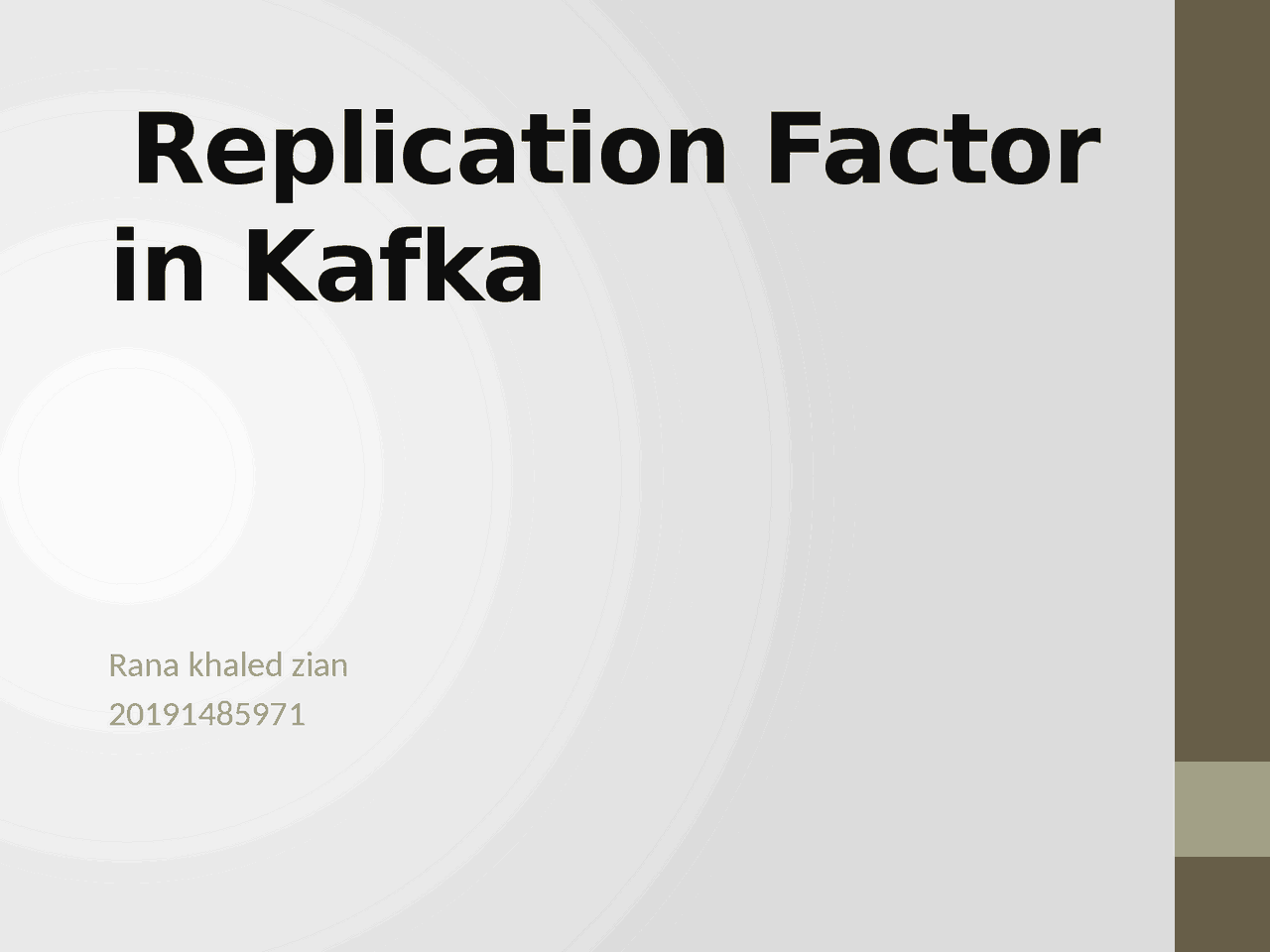 Replication Factor in Apache Kafka | Summaries Law | Docsity
