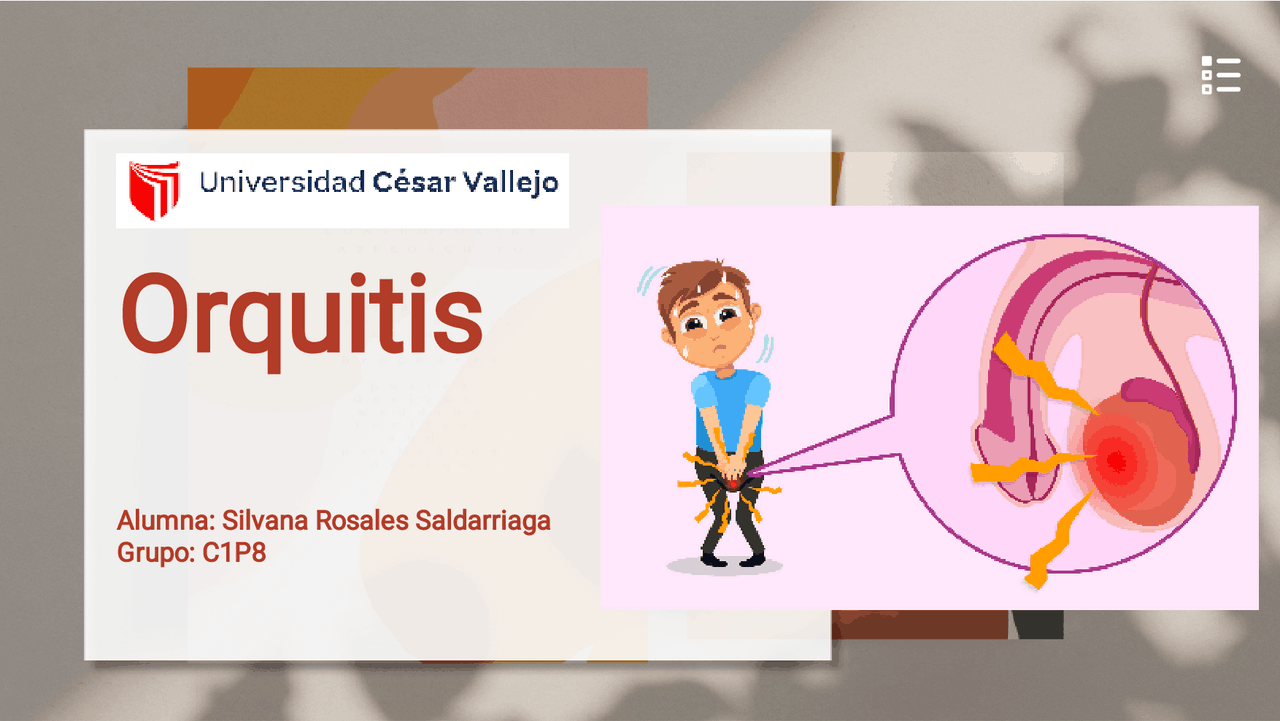 Orquitis: Definición, Epidemiología, Signos y Síntomas, Diagnóstico y ...