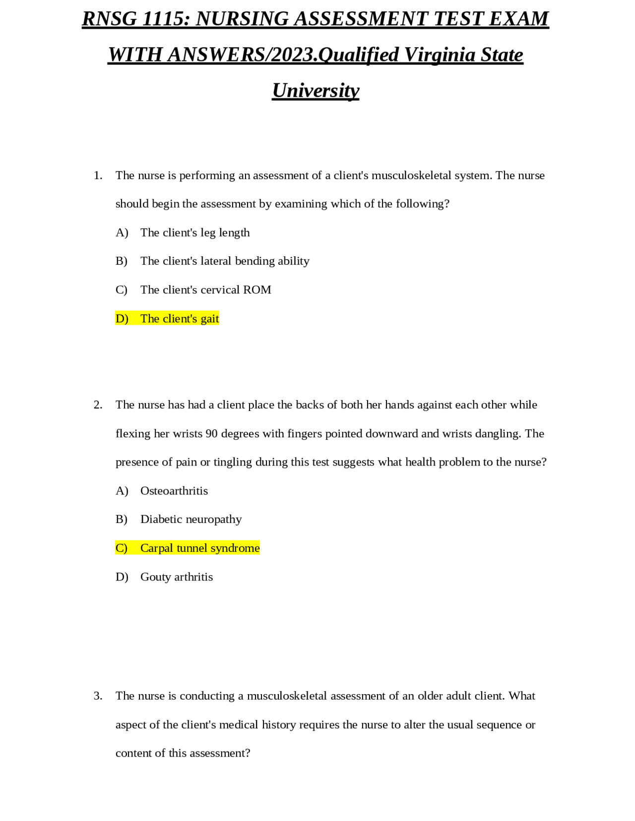 ACC 111.02 PRINCIPLES OF ACCOUNTING 1: CHAPTER 2 Q WITH ANSWERS 100% ...