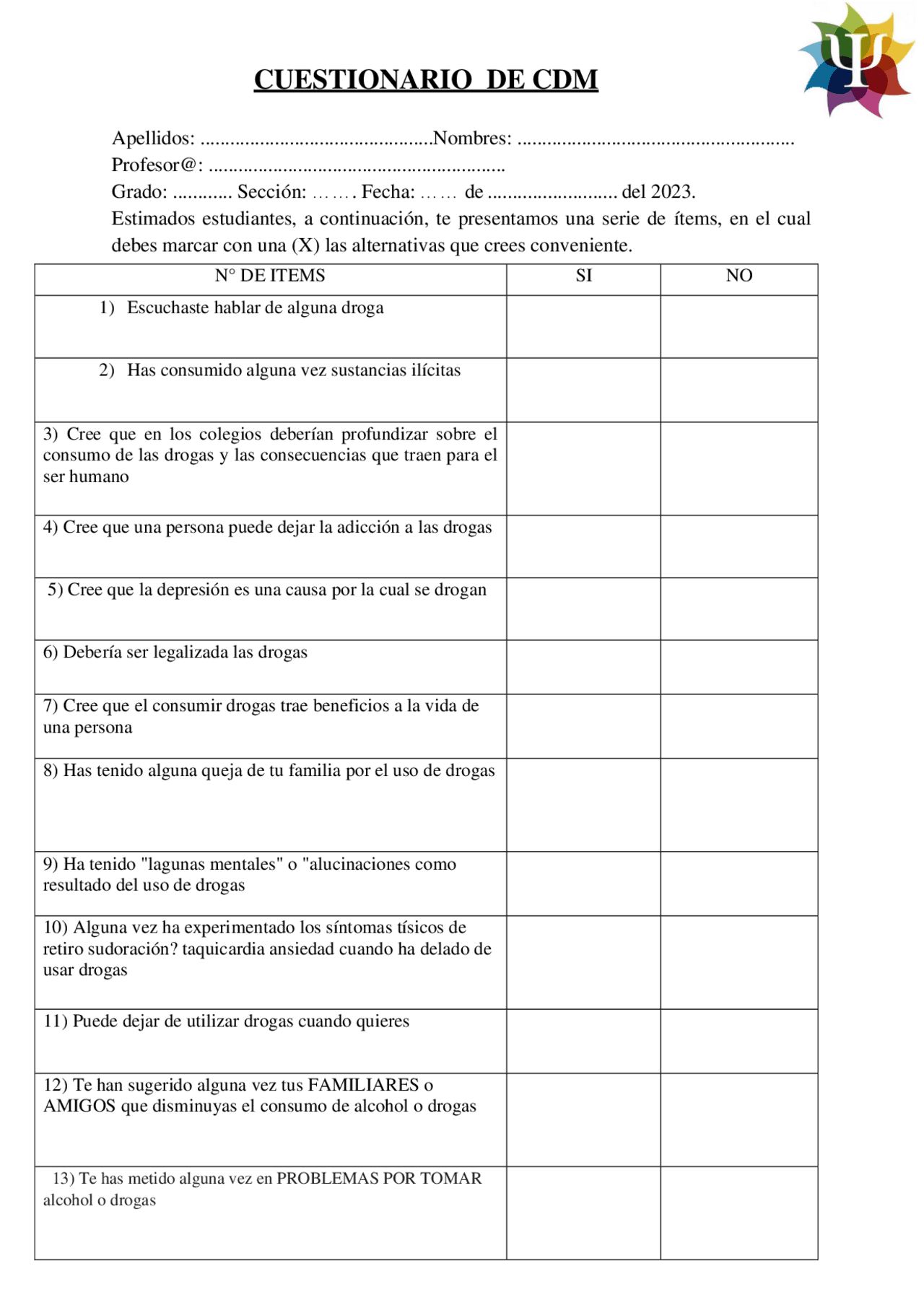 Resuemne De Diegarma Resúmenes De Psicodiagnóstico Docsity
