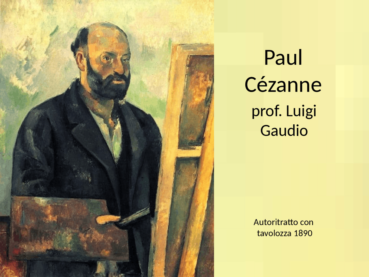Paul Cezanne presentazione | Slide di Educazione artistica | Docsity