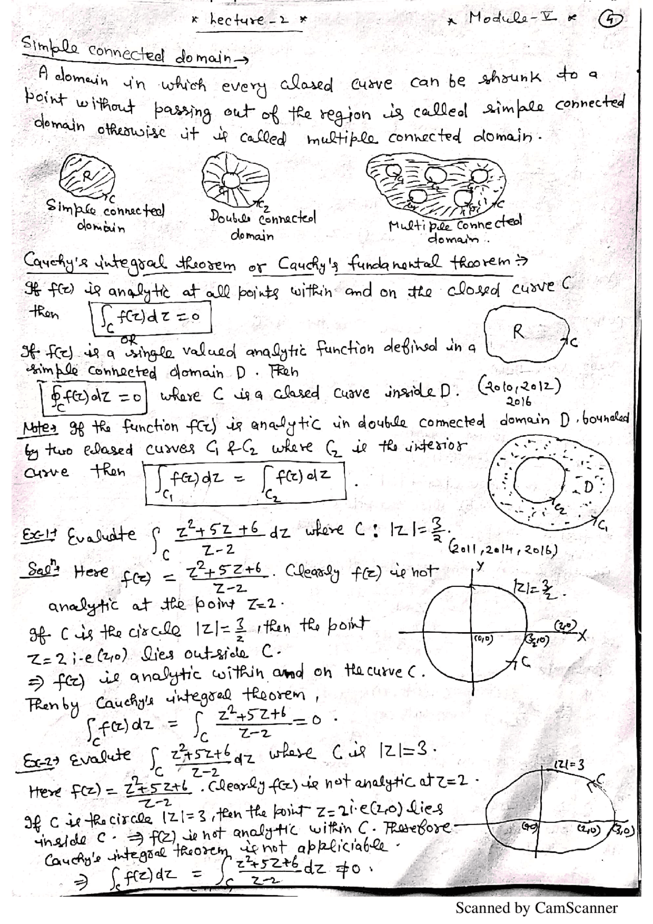 Notes Of Unit 5 Engineering Mathematics Ii Part 2 Lecture Notes