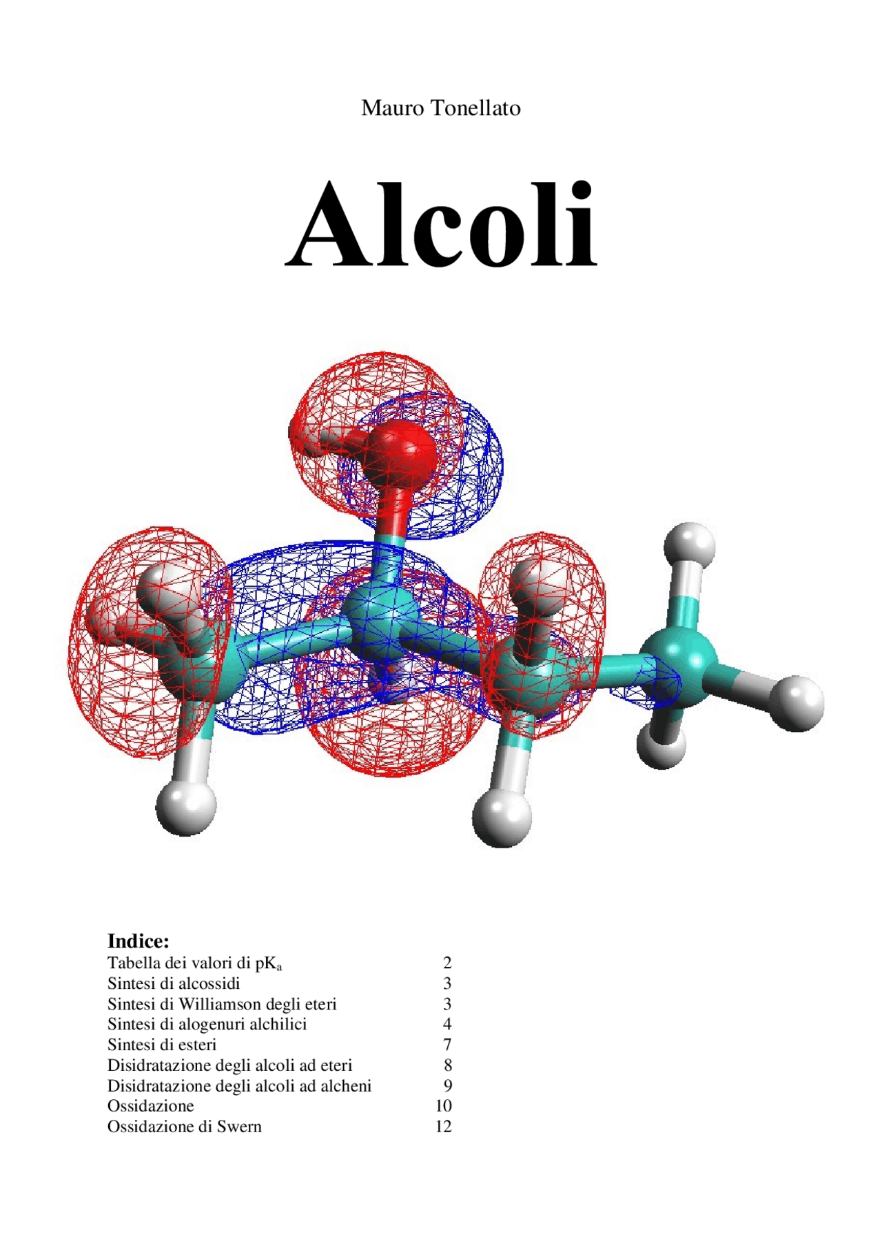 Alcoli Mauro Tonellato Iti Marconi Lecture Notes Chemistry Docsity