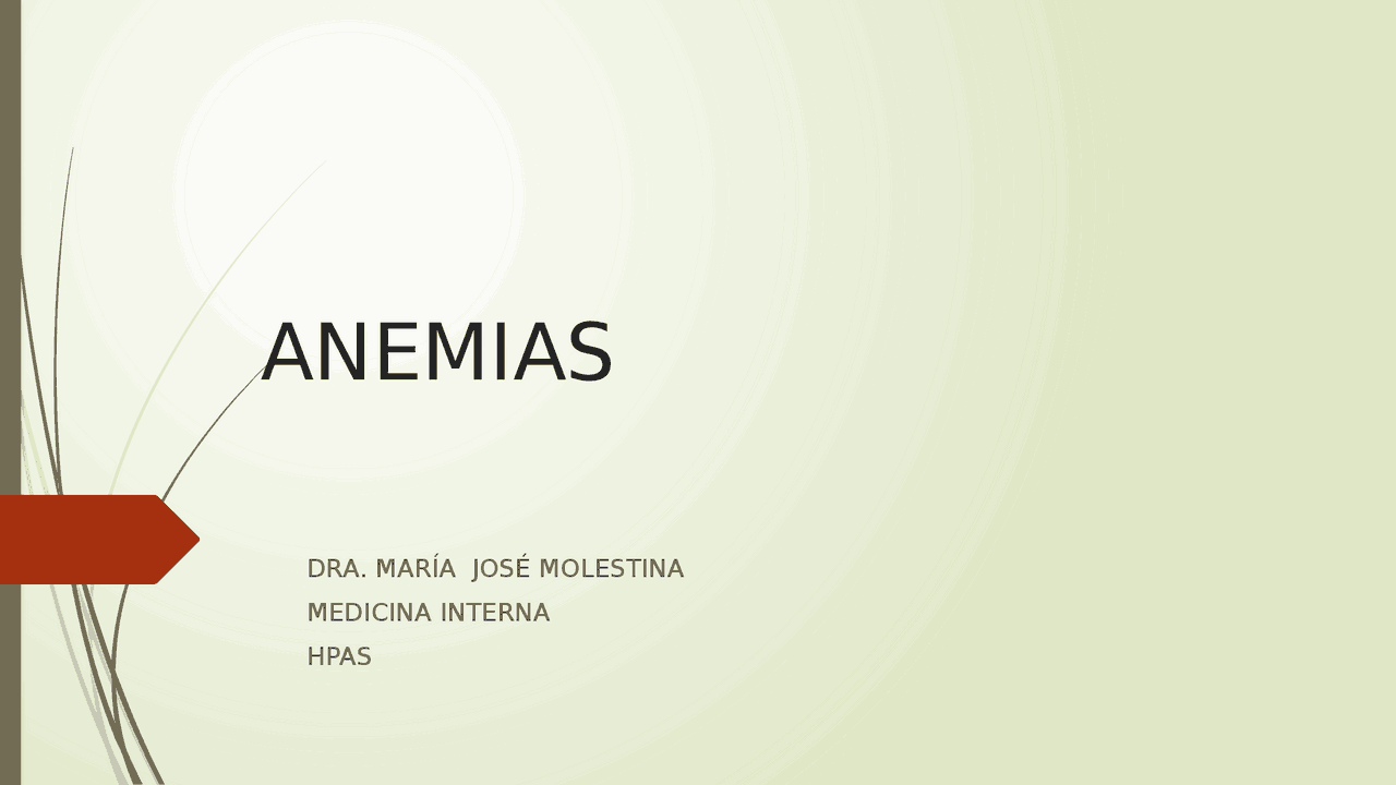 RevisiÓn De Anemias Microciticas Macrociticas Y Normociticas