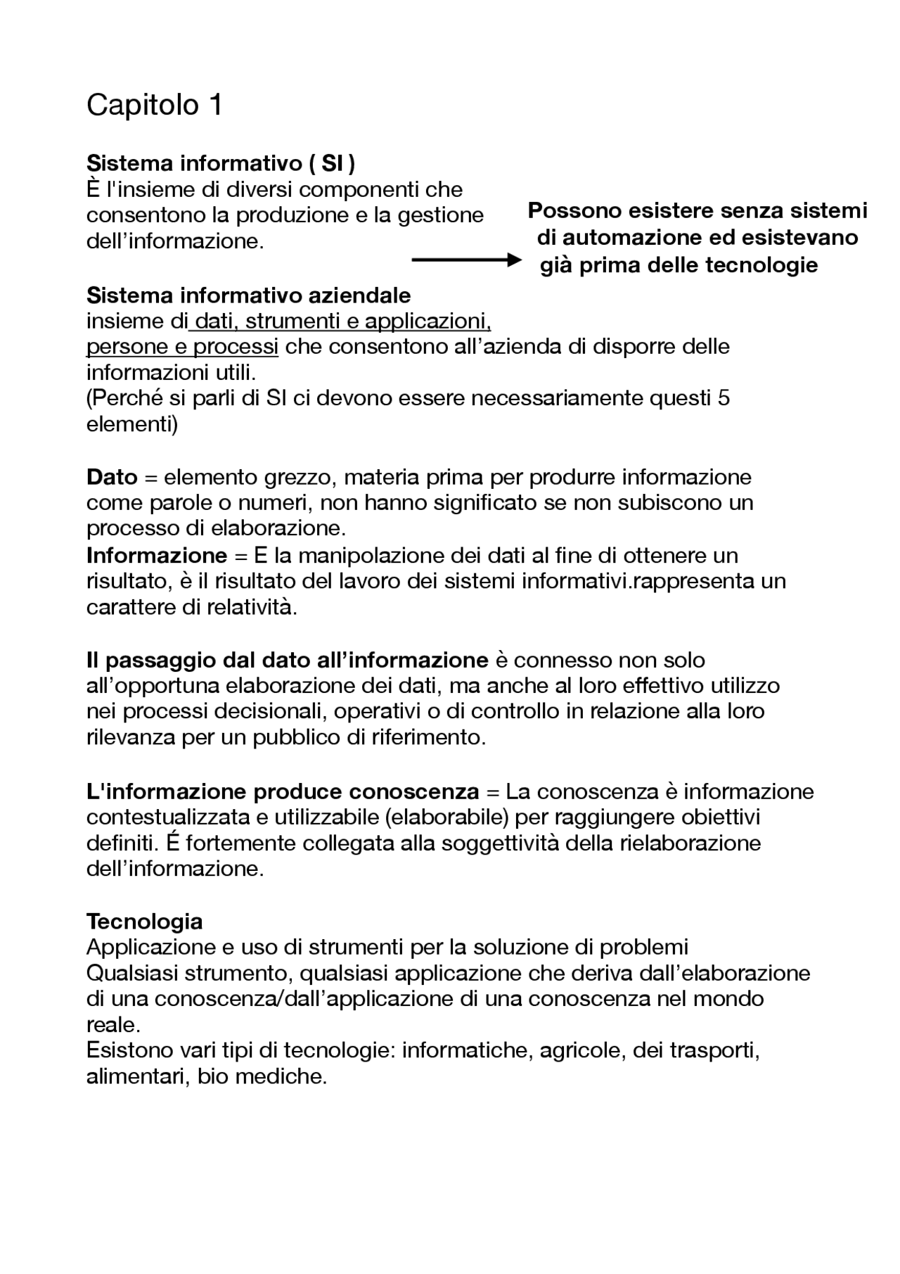 Concetti Chiave Ics Per Esame Schemi E Mappe Concettuali Di Sistemi