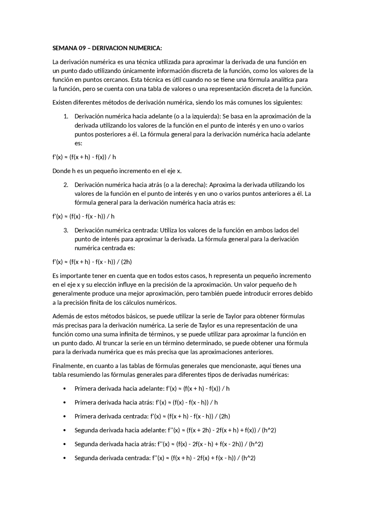 Datosporfavor dasdasda | Resúmenes de Cálculo | Docsity