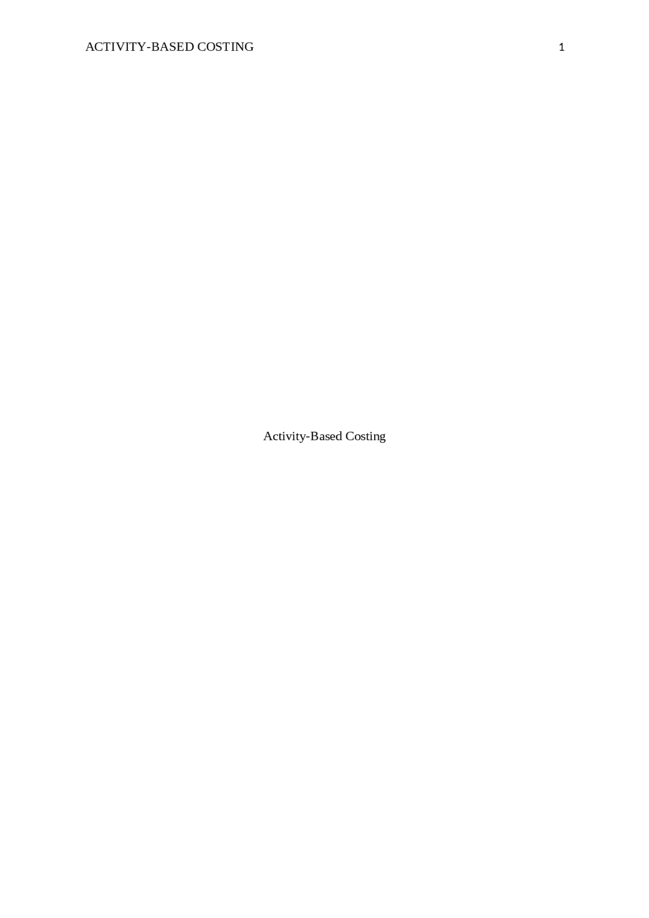 ABC topic benefits and description | Essays (university) Advanced ...