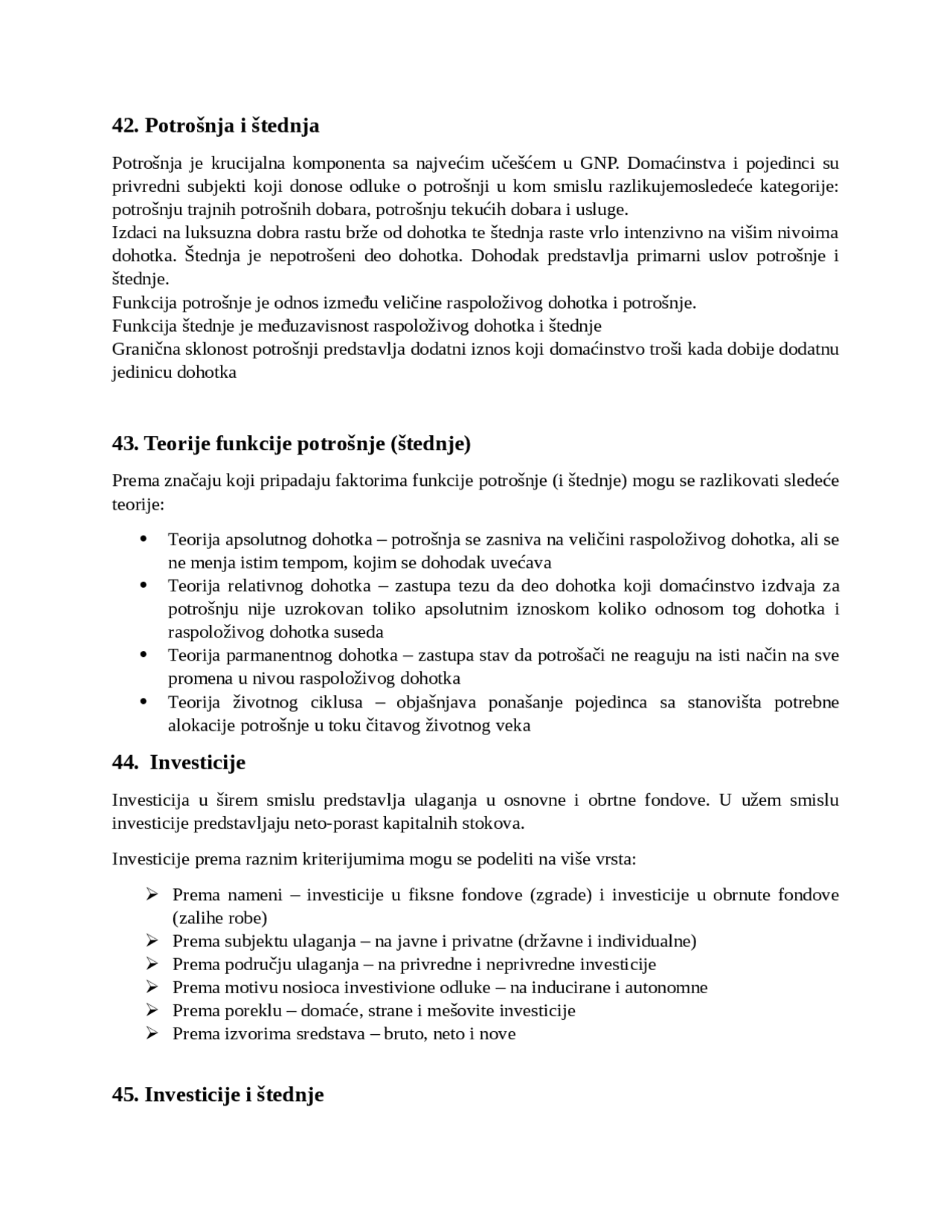 Makroekonomija Provredni Sistem Beleške Predlog Makroekonomija