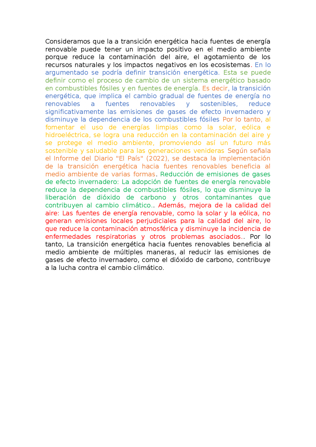 Párrafo De Desarrollo Apuntes De Redacción De Autobiografías Docsity
