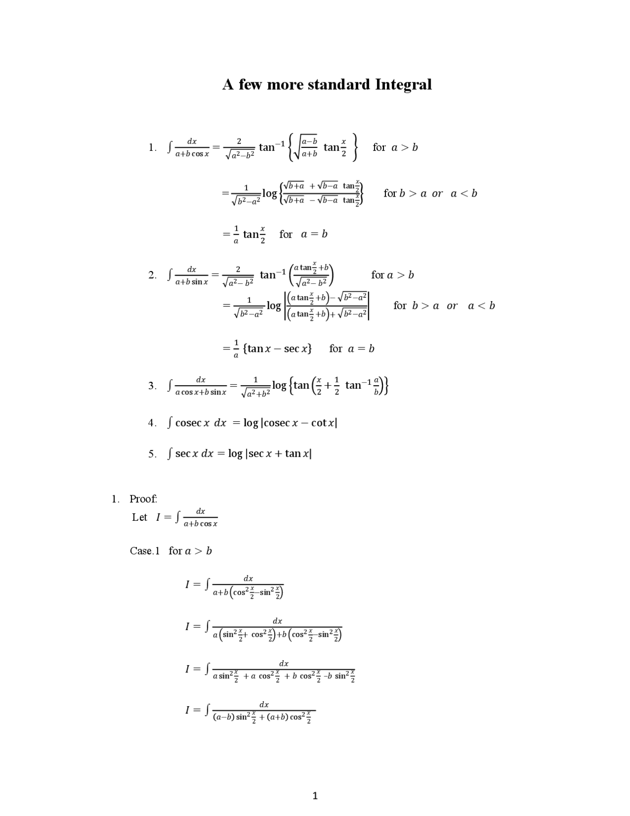 Integration of Special Trigonometric Functions( Fully Solved) | Study ...