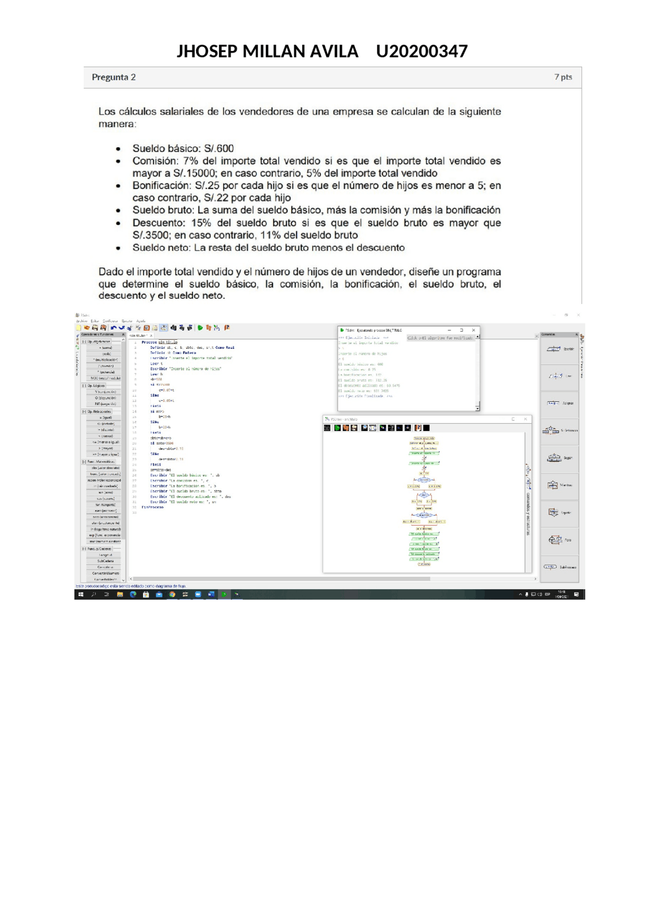Algoritmos Ejercicio Ejercicios De Diseño De Algoritmos Docsity