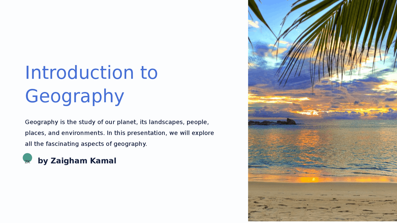 Introduction to Geography | Slides Geography | Docsity