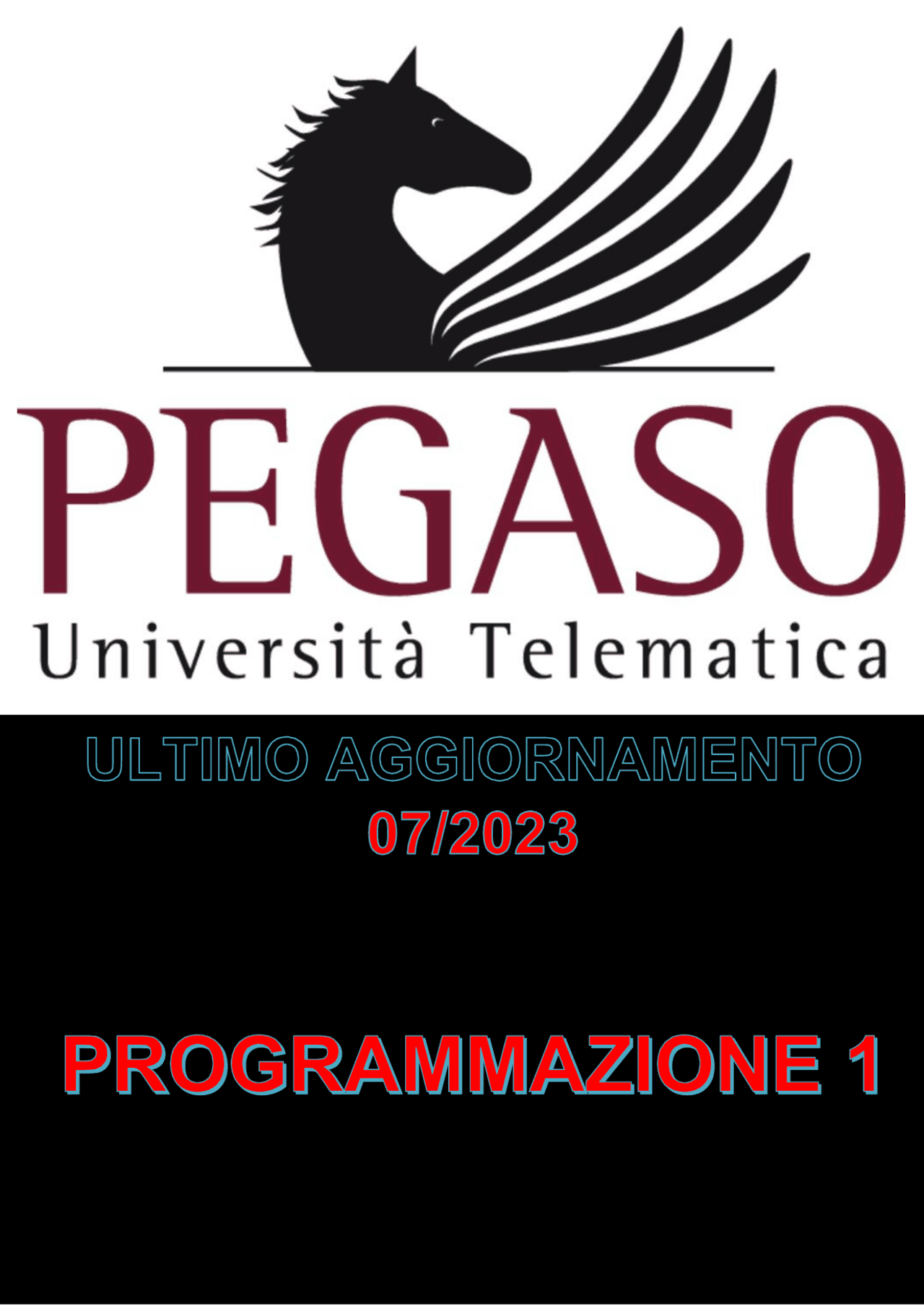 PROGRAMMAZIONE 1 Pegaso 2023/2024: domande/risposte aggiornate, nuovo paniere completo | Panieri ...