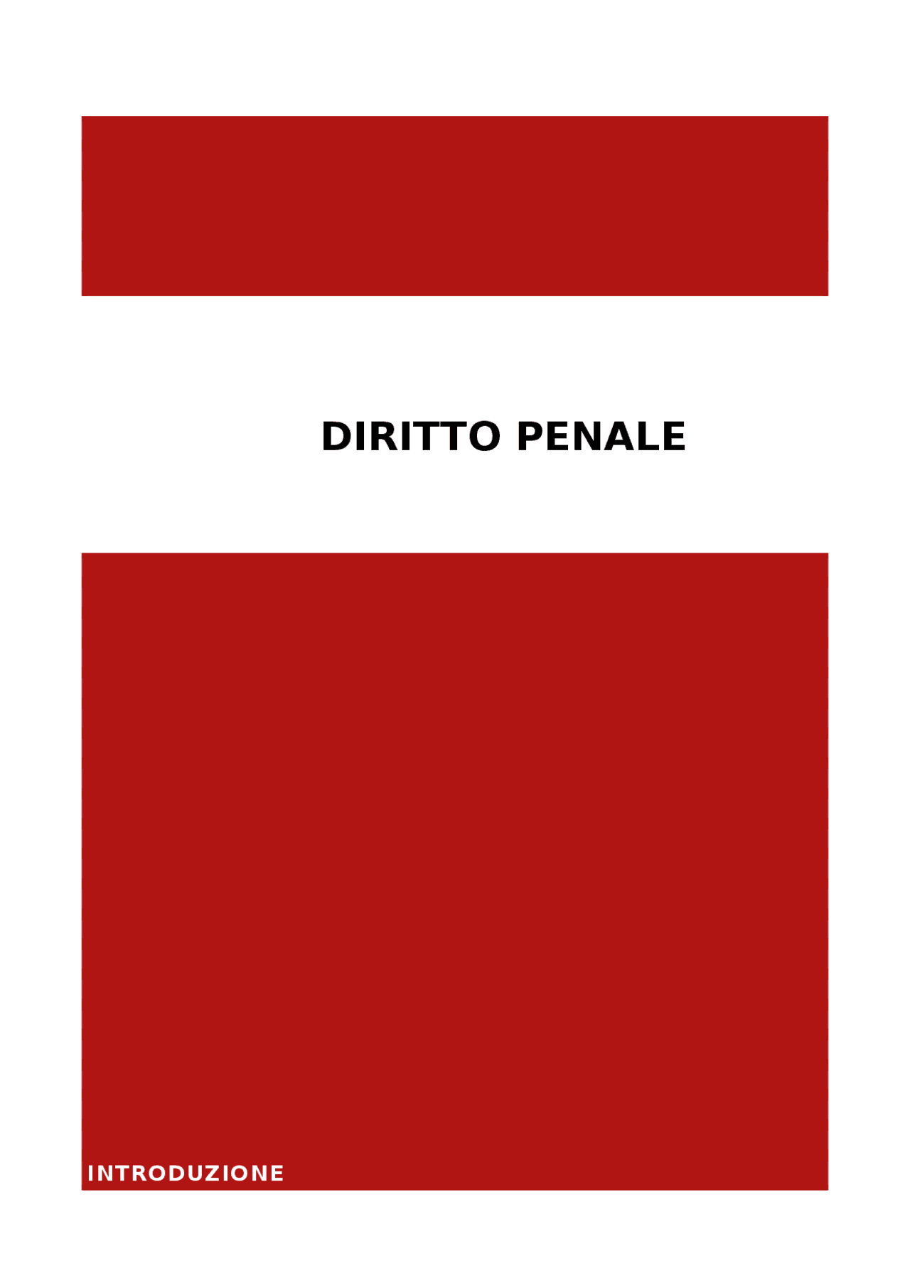 Appunti diritto penale parte generale | Appunti di Diritto Penale | Docsity