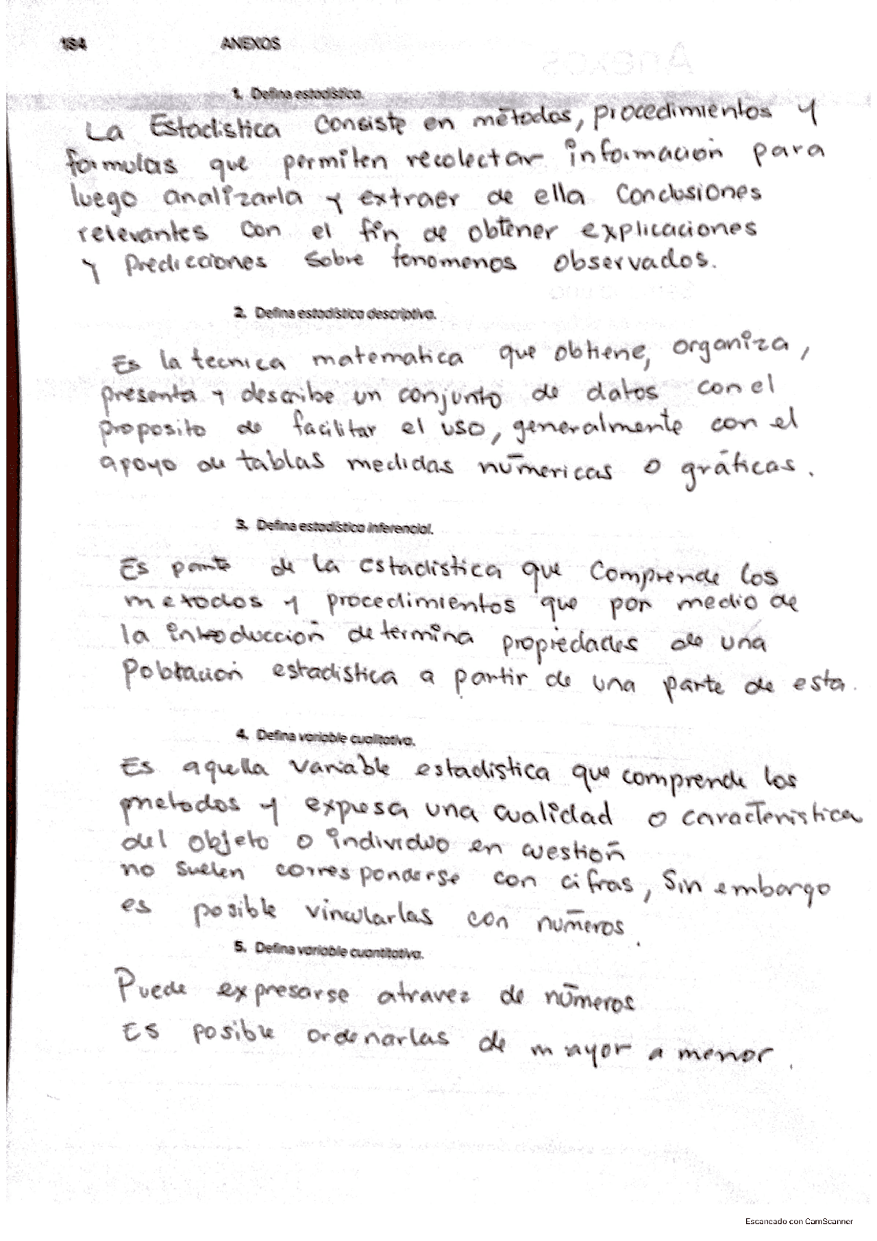Tarea Estadística Aplicada Ejercicios Del Libro Ejercicios De