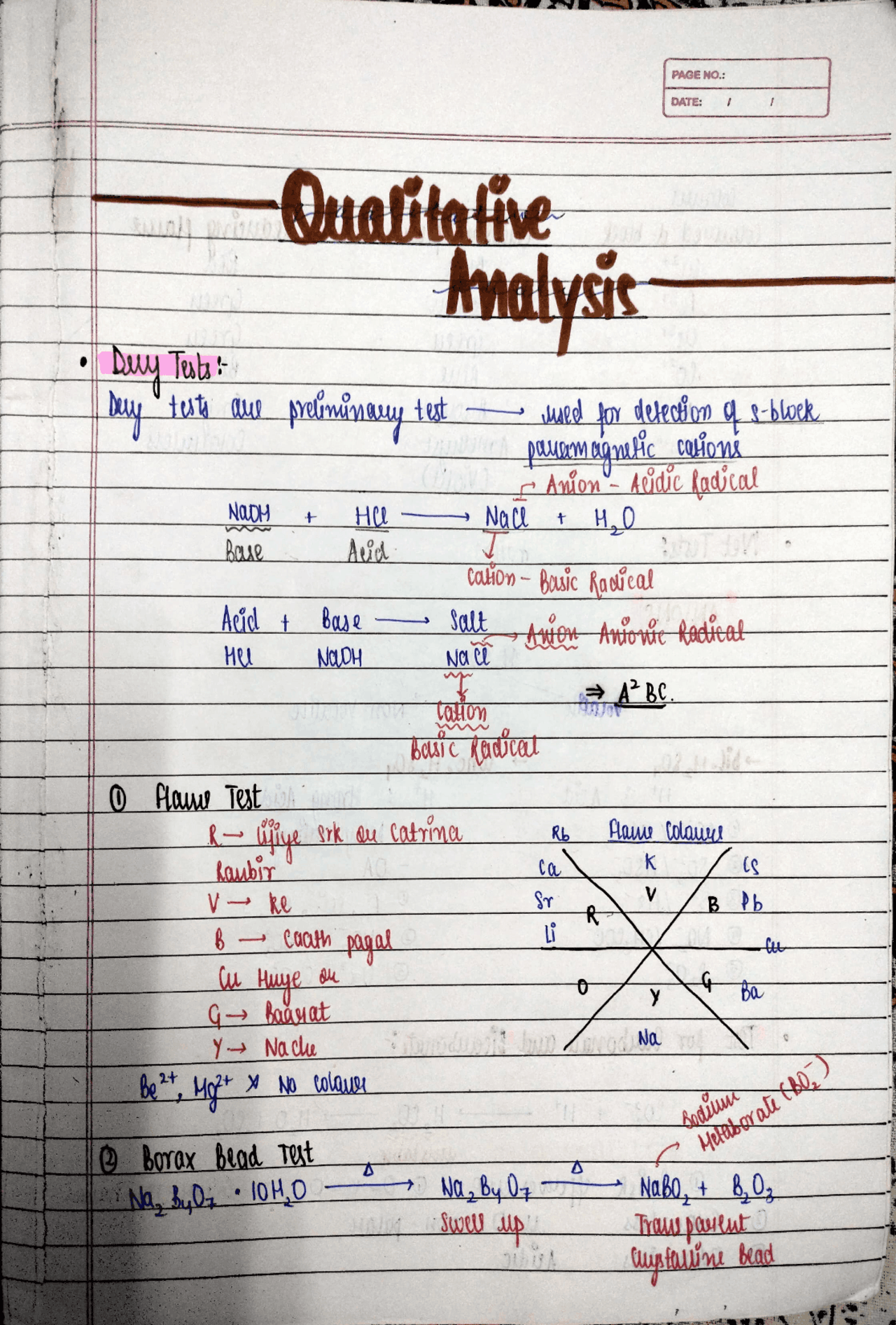 Chemistry notes for grade 12th. It is according to Universities ...