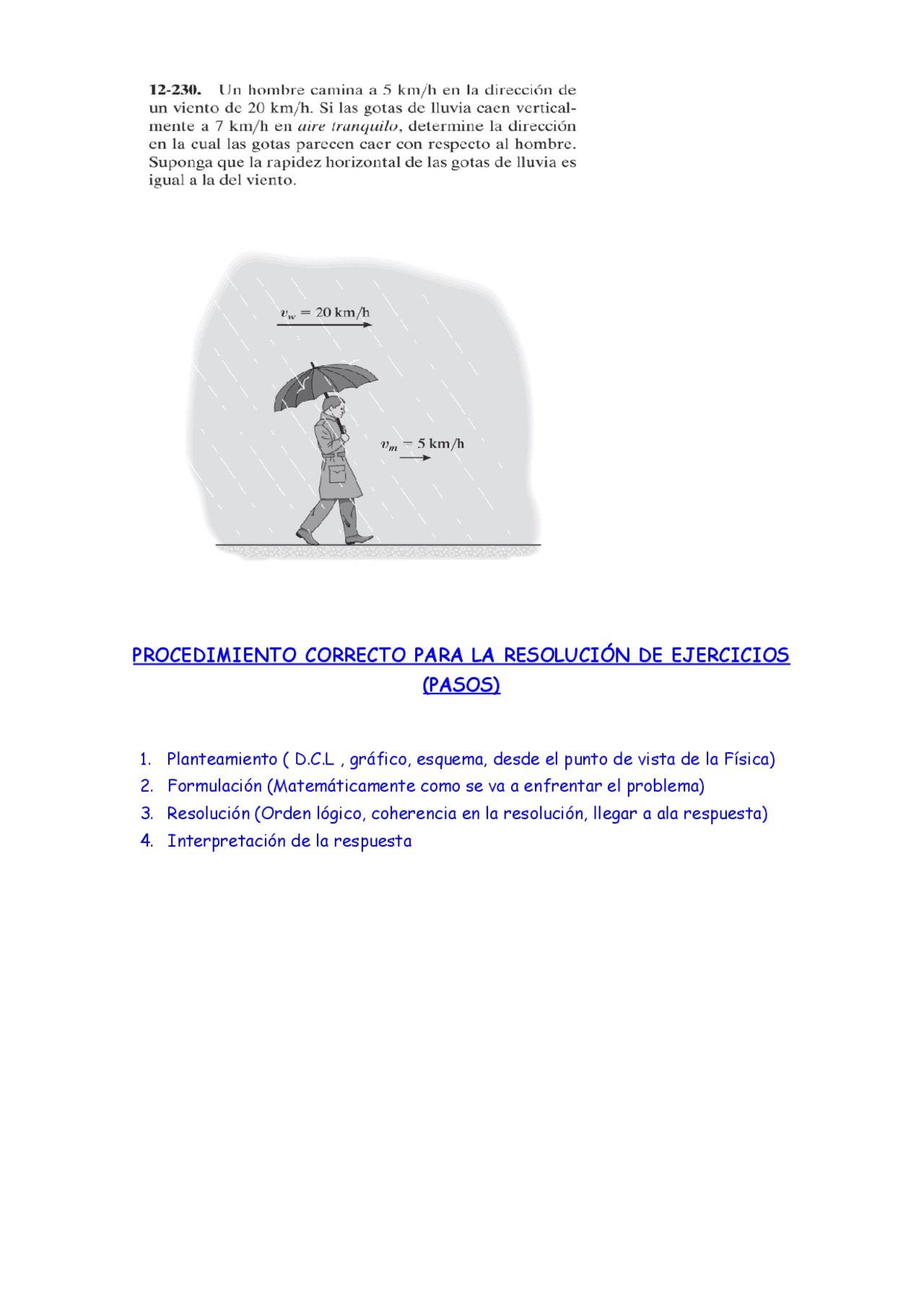 Capitulo Dos Ejercicios Ejercicios De Mecánica Docsity