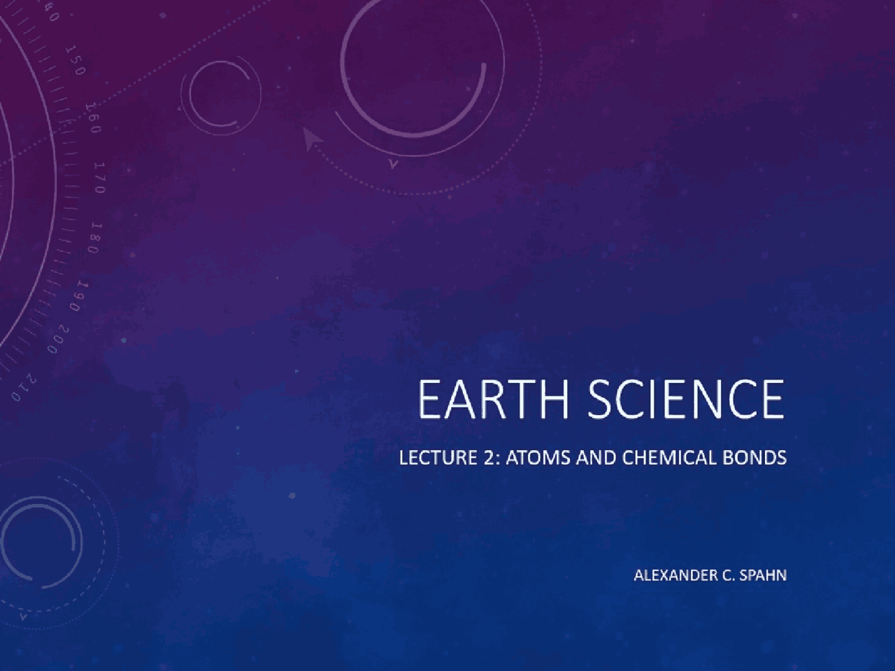 Introduce of earth science | Study notes Earth science | Docsity