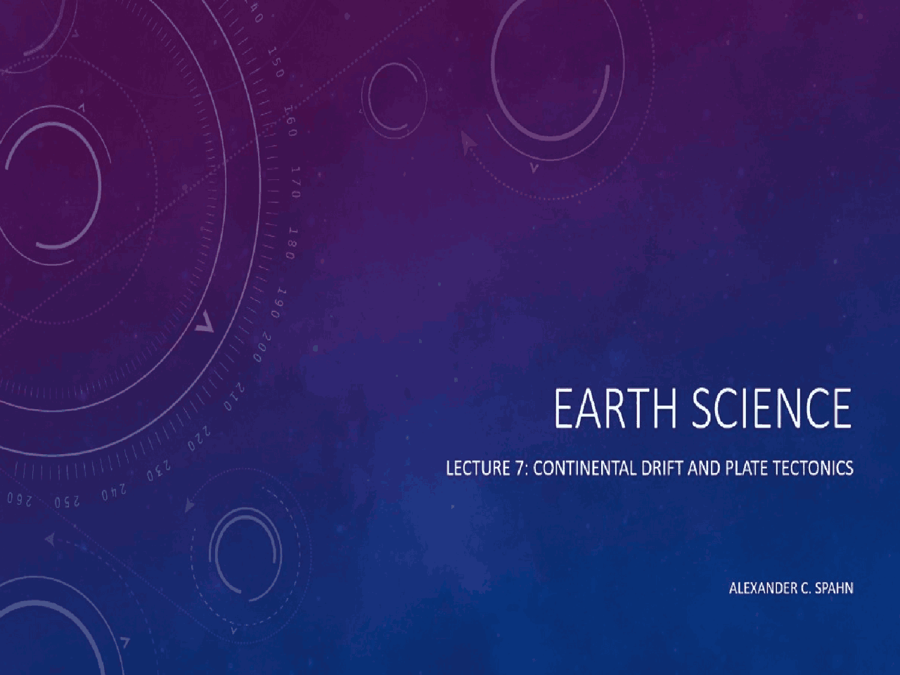 Theory Of Continental Drift Slides Earth Science Docsity