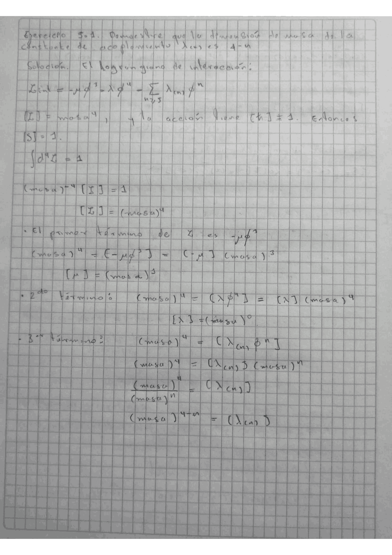 Solucion de ejercicios del capitulo 5 de Lahiri Pal Teoria Cuantica de Campos | Ejercicios de ...