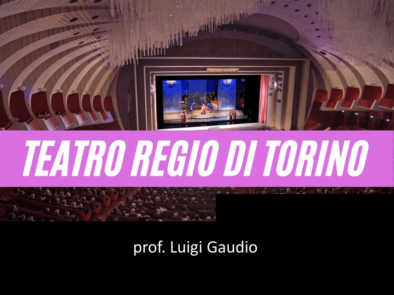 Teatro regio di Torino | Slide di Educazione artistica | Docsity