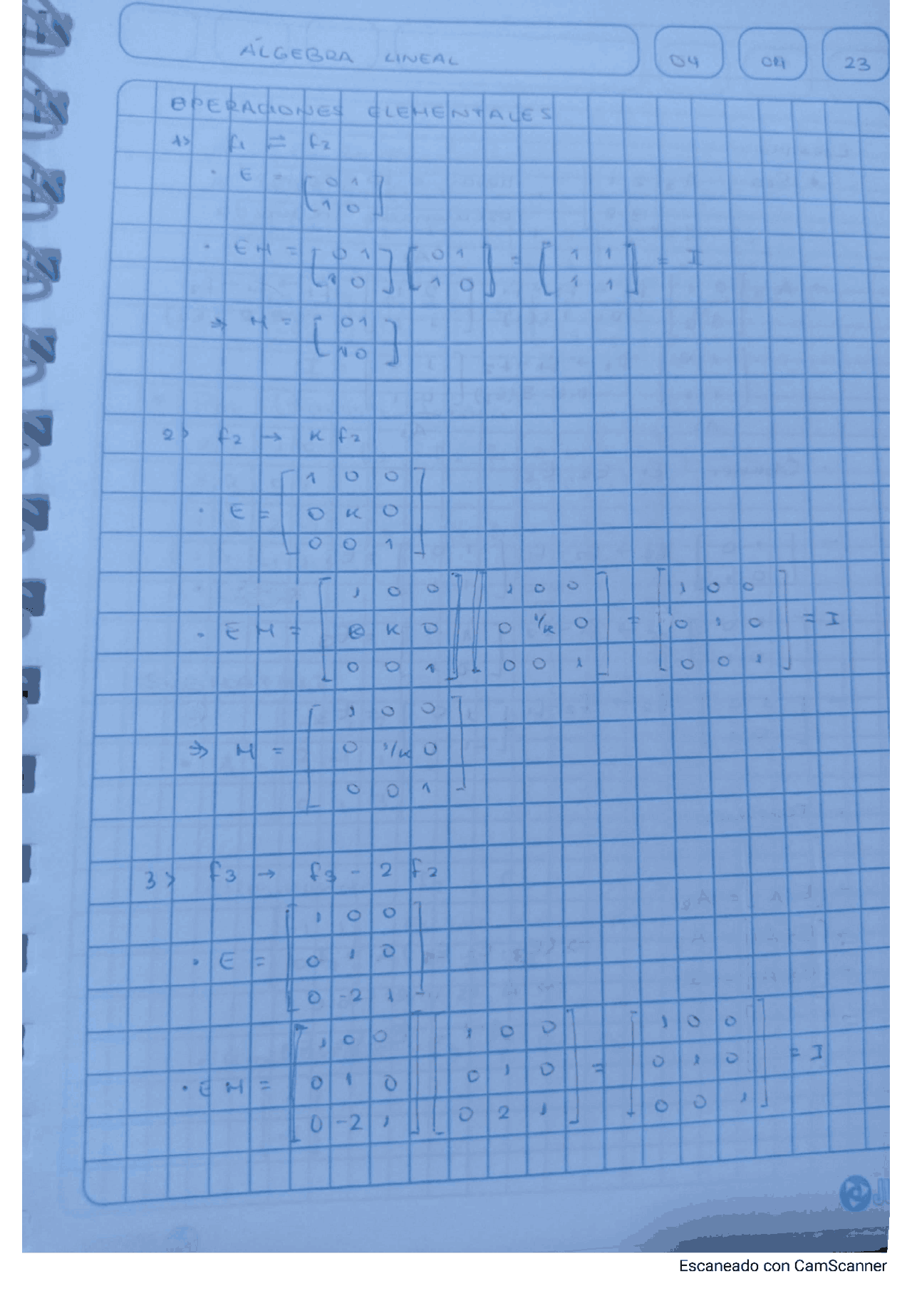 Álgebra Lineal Parte 1 Uni Fic Apuntes De Álgebra Lineal Docsity