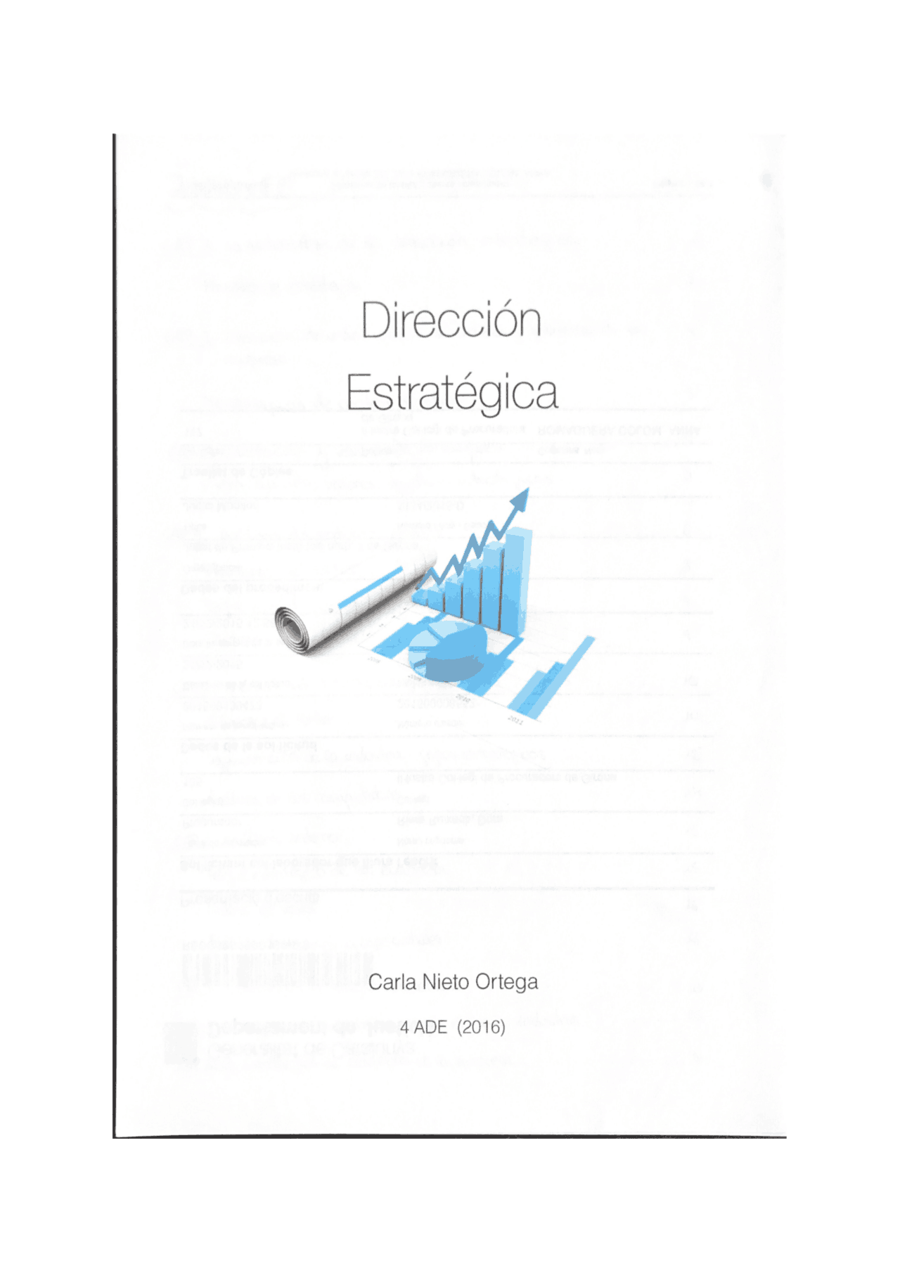 Dirección estratégica. Conceptos básicos e introducción. Capítulos 1 a 3 | Esquemas y mapas ...