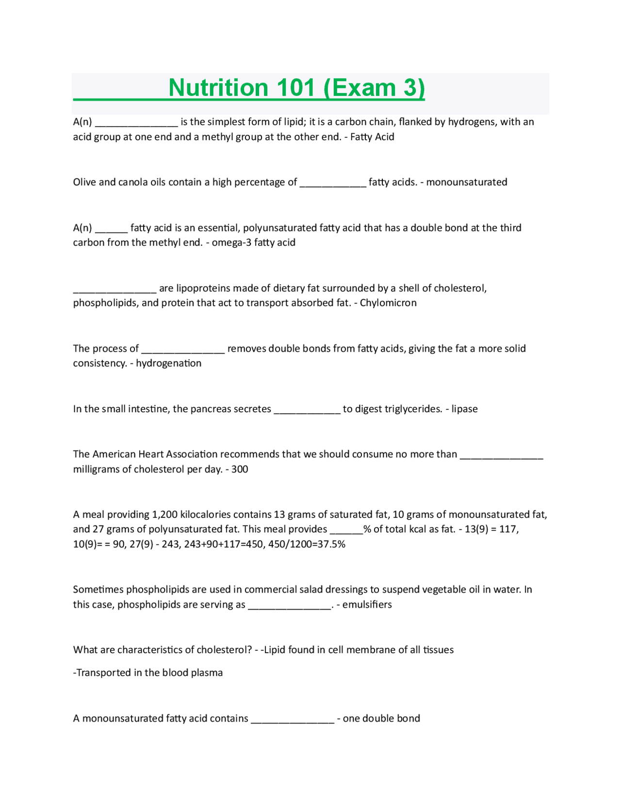 Nutrition_103.pdf/nutrition_103.pdf | Exams Nutrition | Docsity