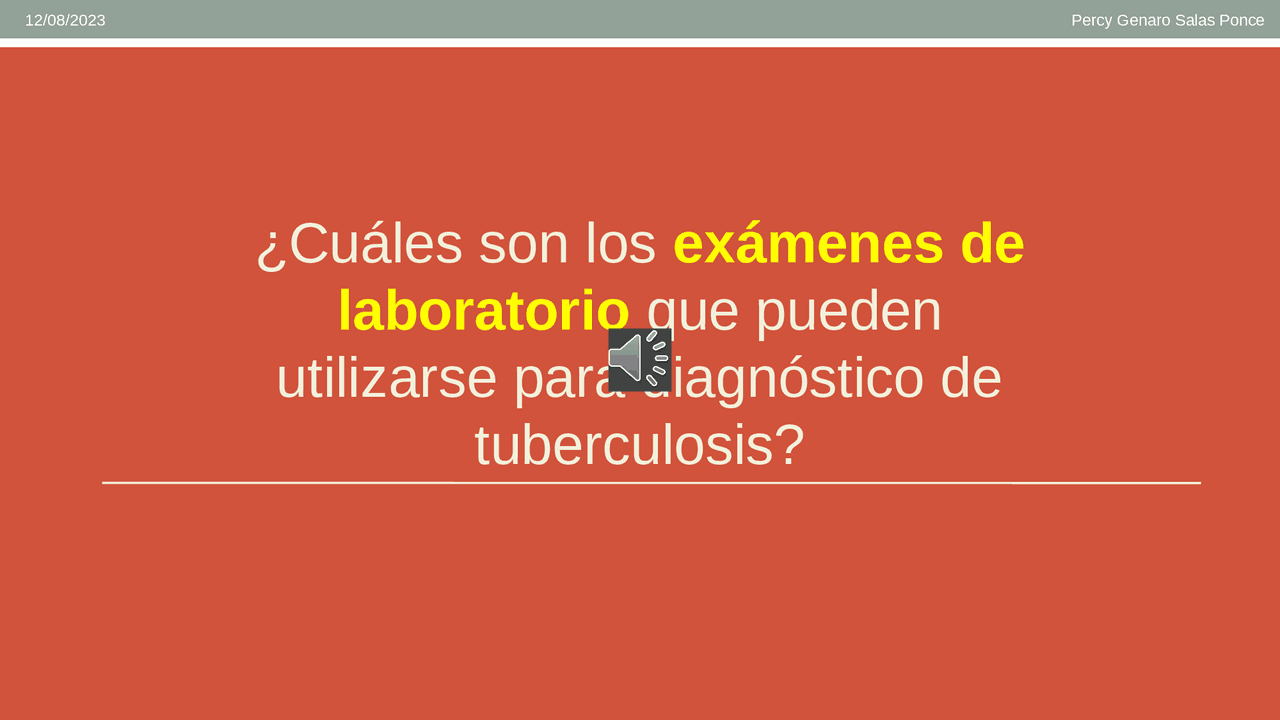 Tuberculosis tema en ppt | Diapositivas de Biología | Docsity