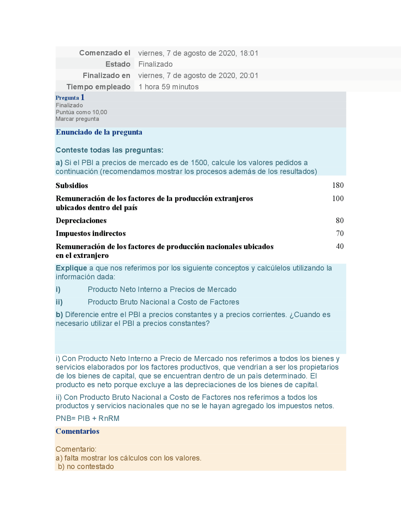 Modelo Examen Final Exámenes De Macroeconomía Docsity