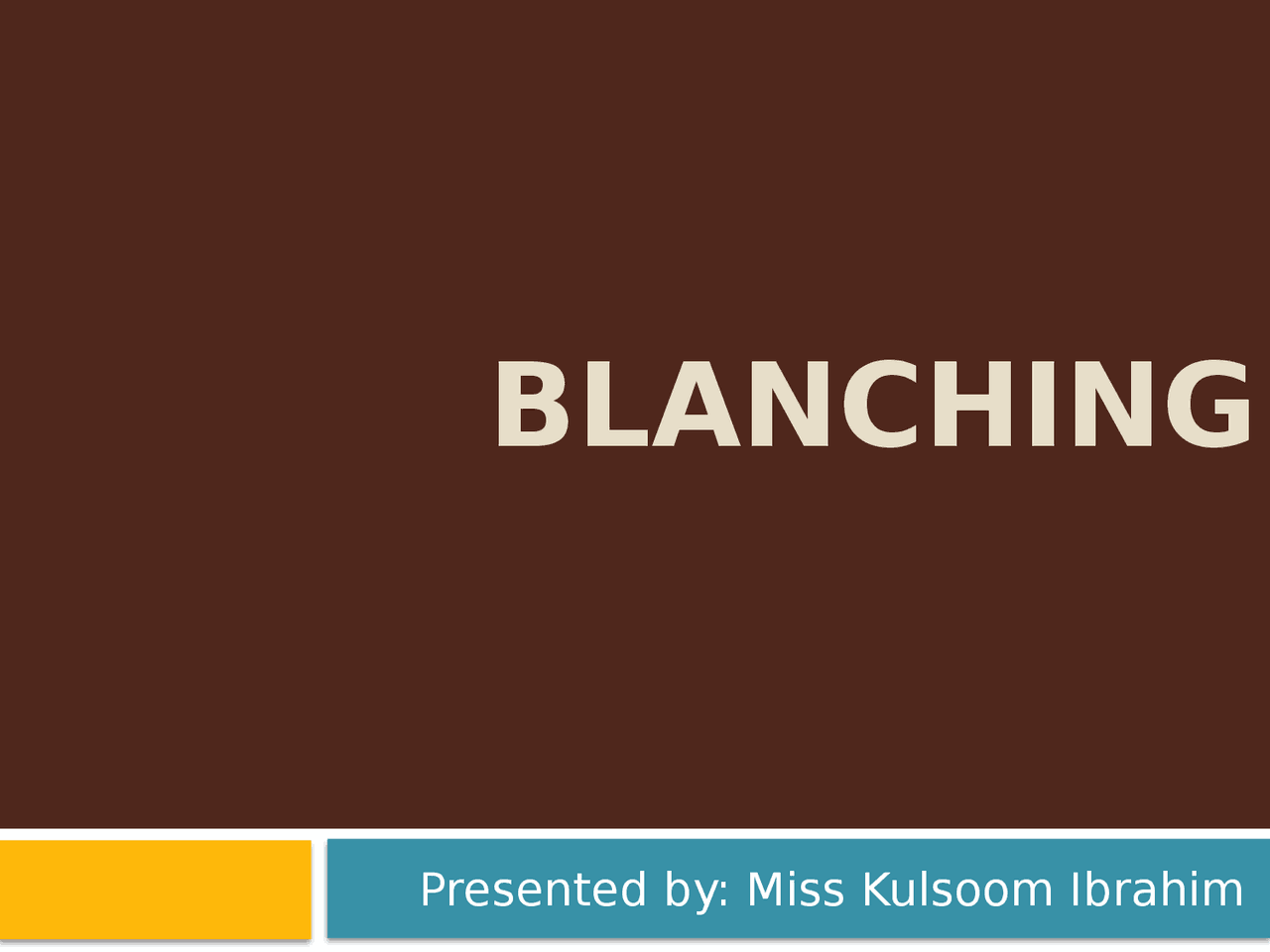 Blanching and it's techniques | Lecture notes Food Science and ...