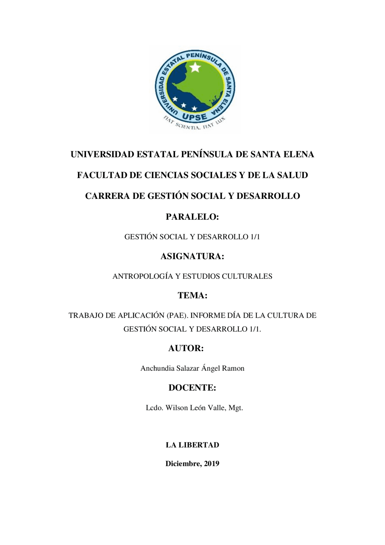 Culturas Del Ecuador Monografías Ensayos De Antropología Docsity