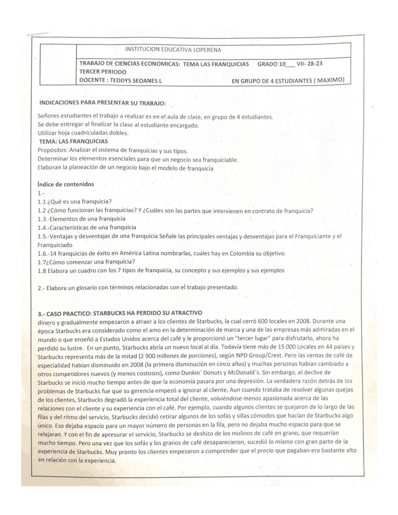 Ejercicios de python | Ejercicios de Informática | Docsity