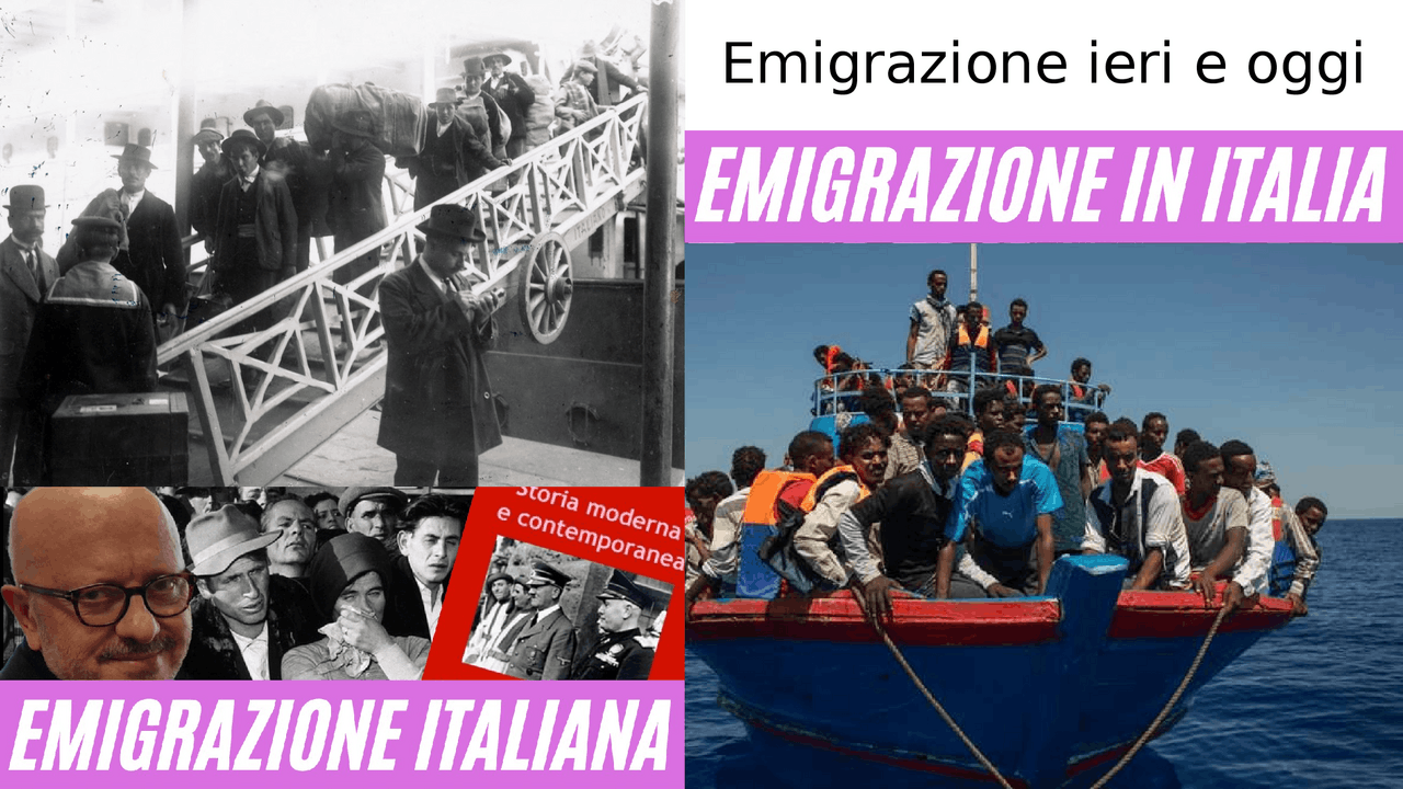 Emigrazione ieri e oggi | Slide di Geografia | Docsity