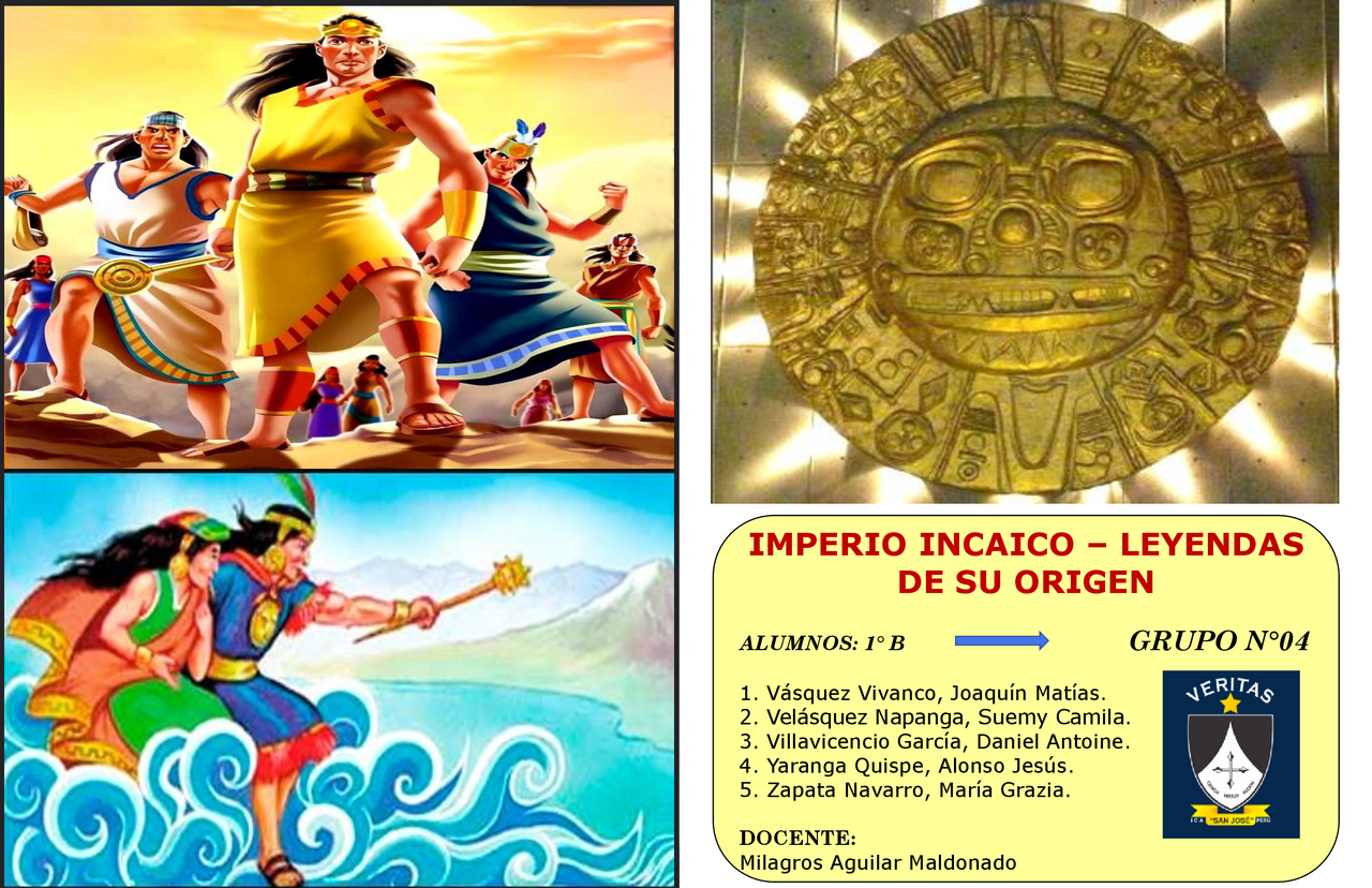 Diapositivas del origen del imperio incaico. | Diapositivas de Historia | Docsity