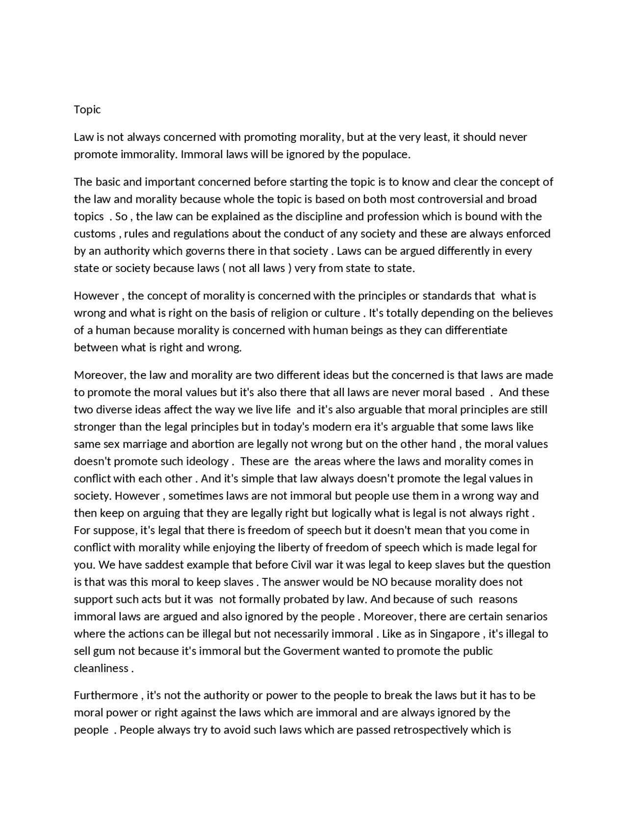 Logic Arguments Answer Essays High School Philosophy Docsity