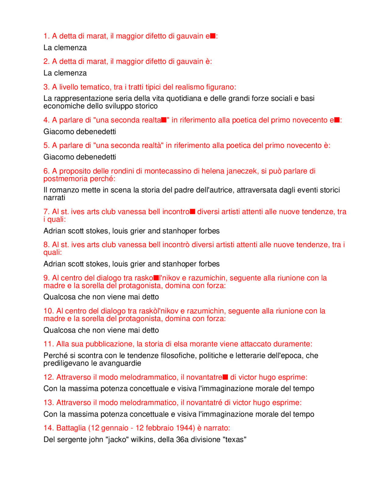 Paniere Critica letteraria e letterature comparate LM39 Linguistica ...