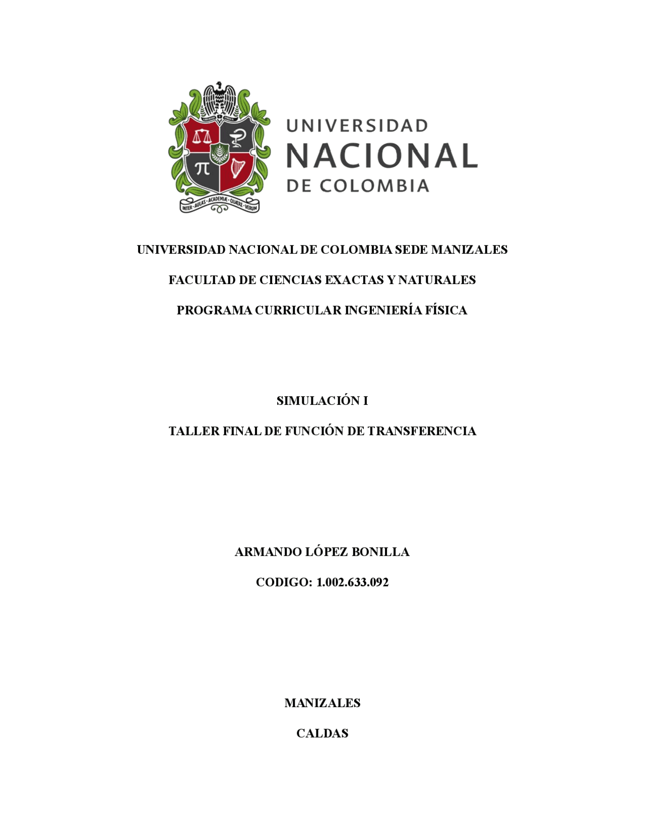 Funciones De Transferencia Monografías Ensayos De Modelación