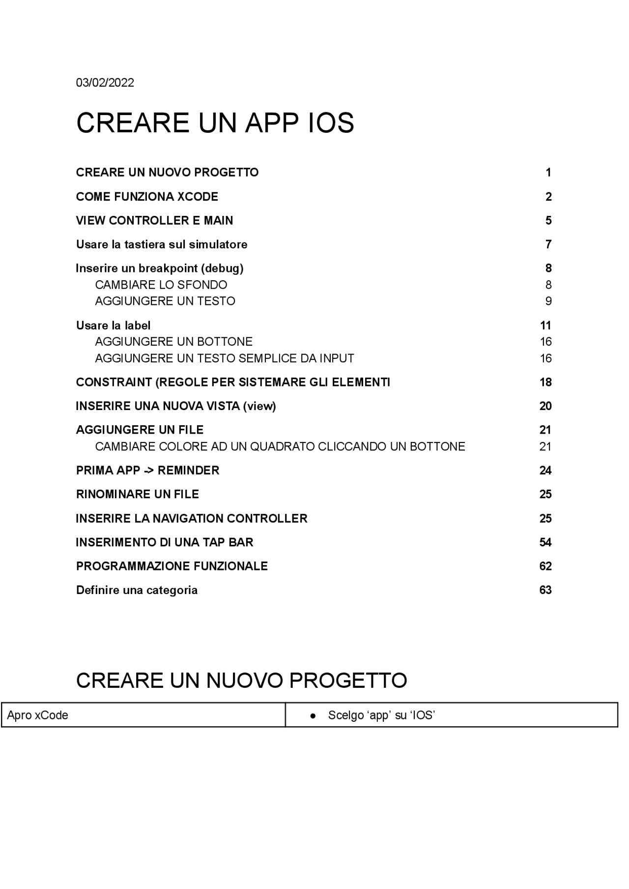 Crea la tua prima app ios partendo da zero usando XCode | Appunti di ...