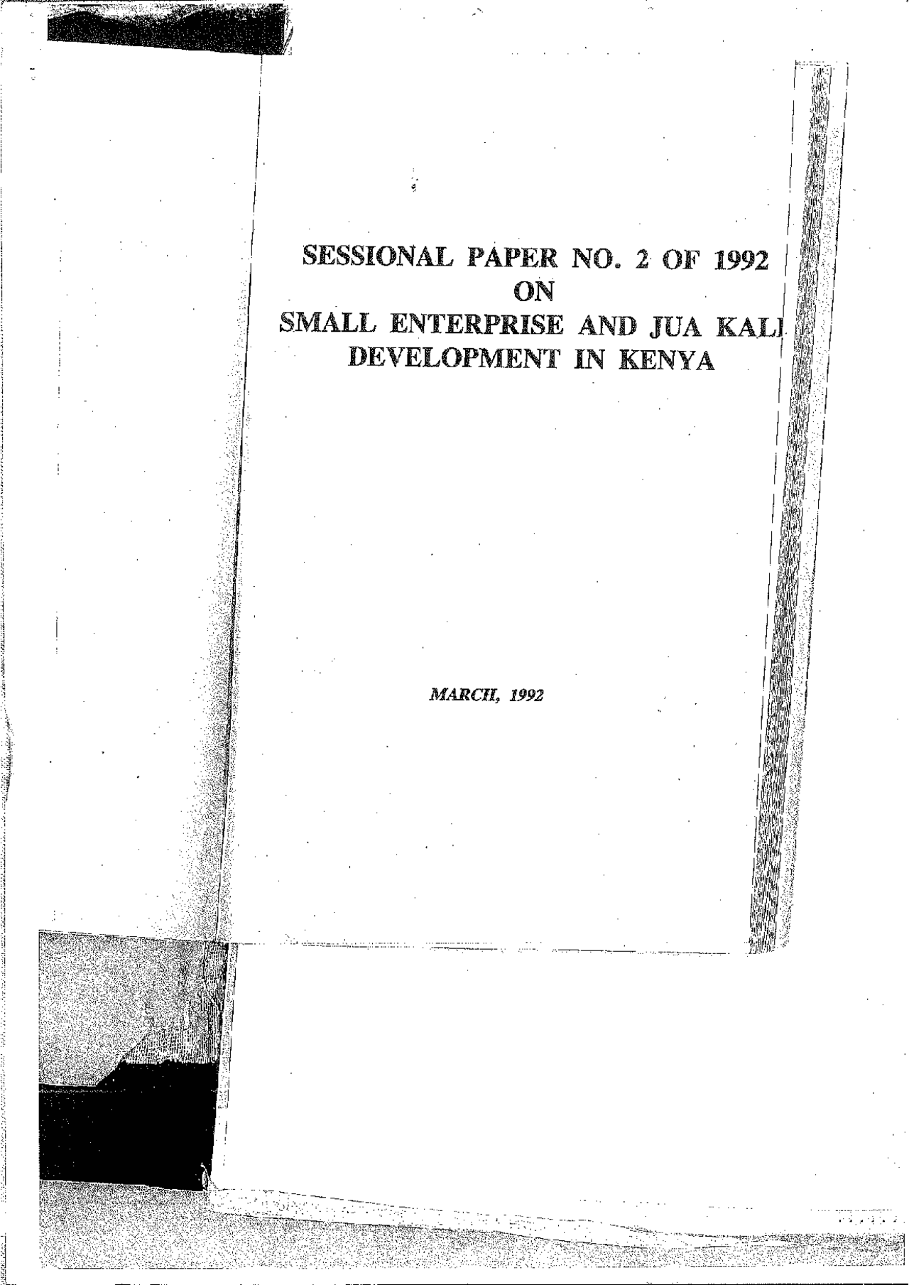 Sessional paper no 4 of 1958-59 Consideration of the re | Study Guides ...
