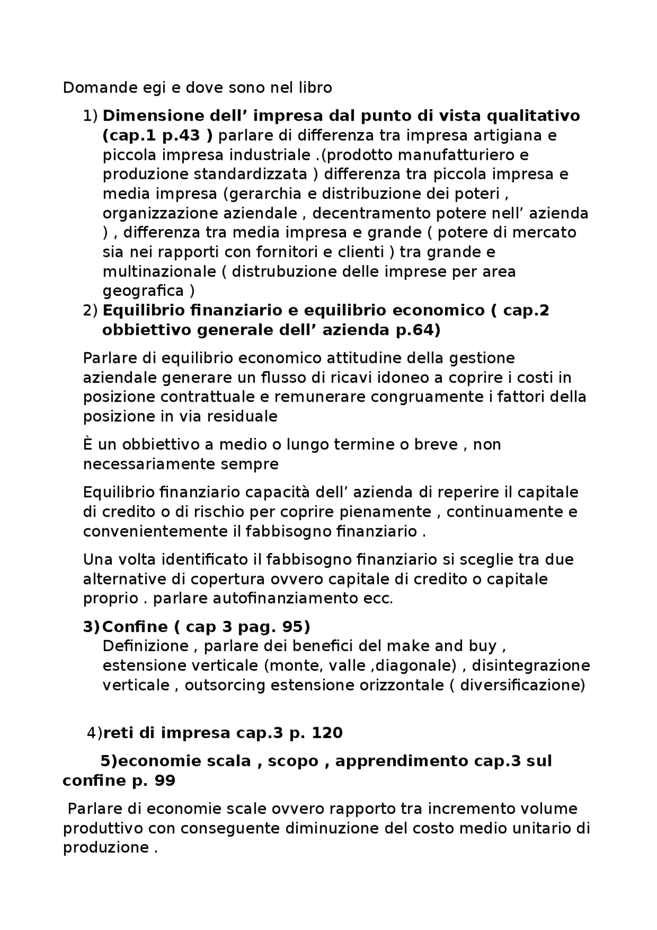 Risposte Alle Domande Più Frequenti Allesame Di Egi Schemi E Mappe