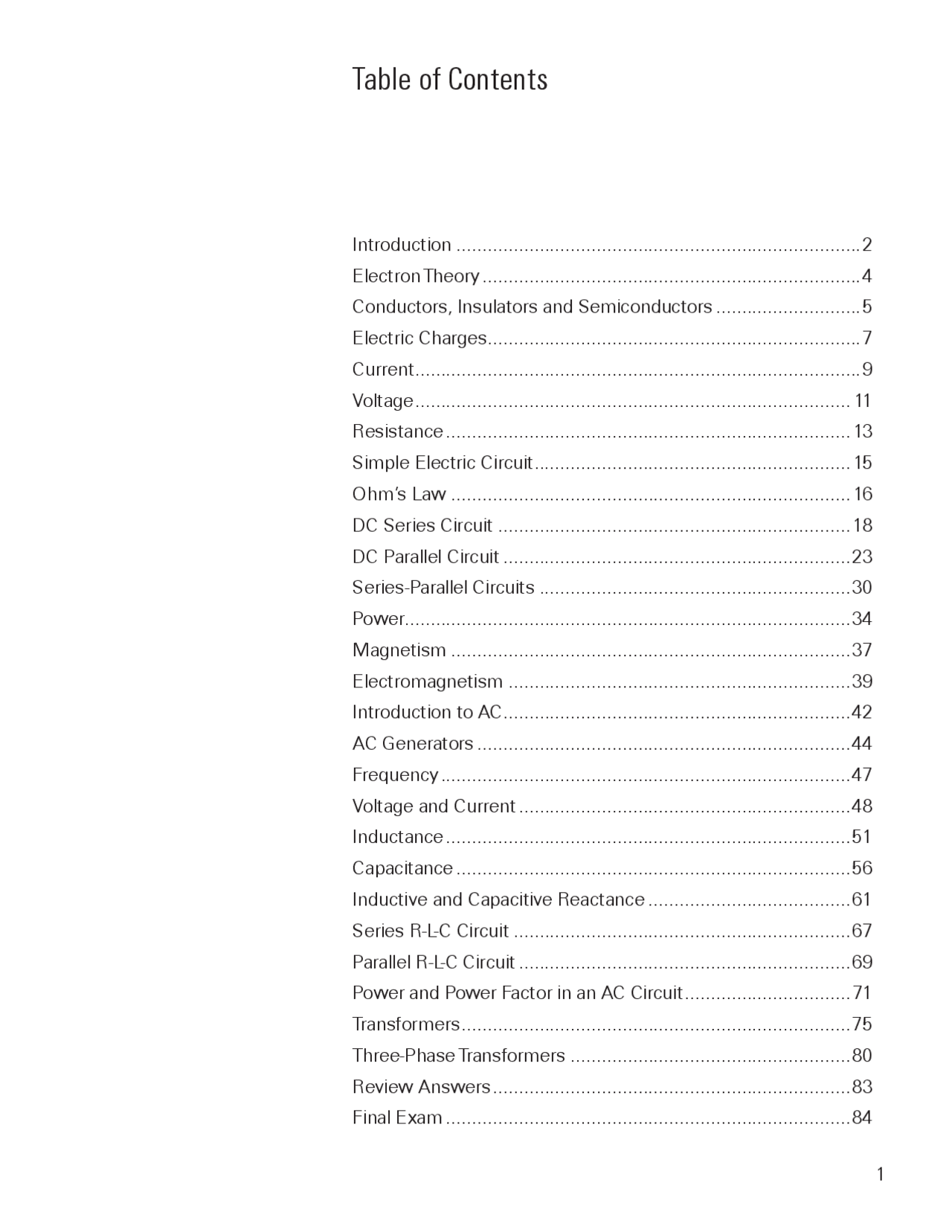 Basics of Electricity Author!! | Study Guides, Projects, Research ...