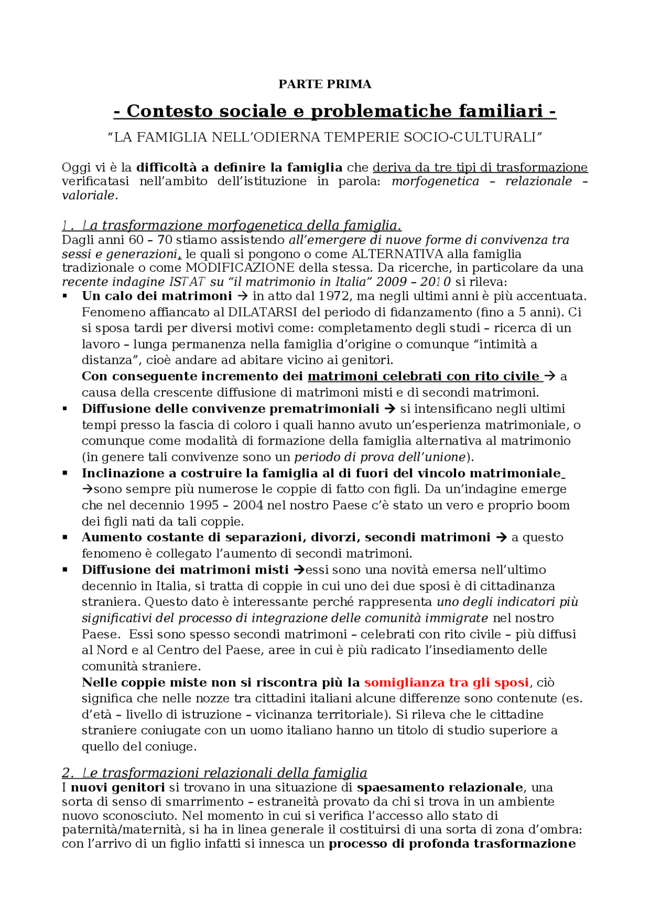 Riassunto Prima Parte Esame Pati Sintesi Del Corso Di Pedagogia Docsity