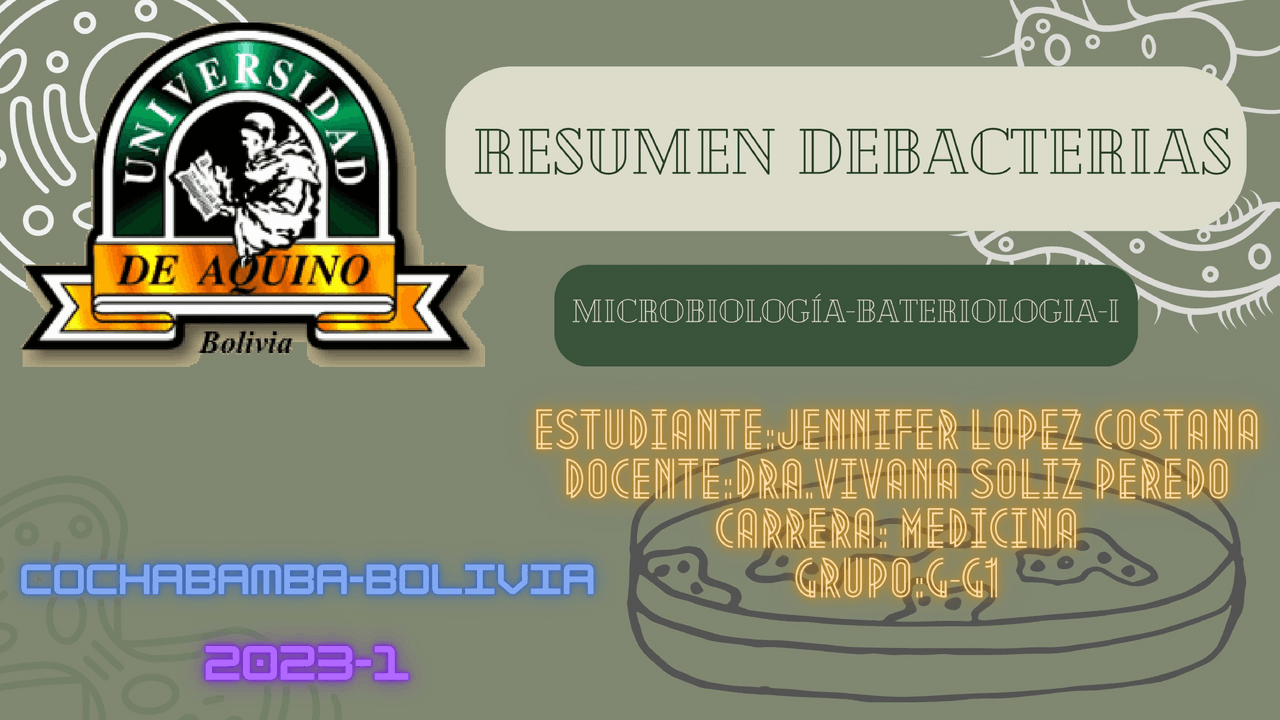 Resumen De Bacterias Resúmenes De Medicina Docsity
