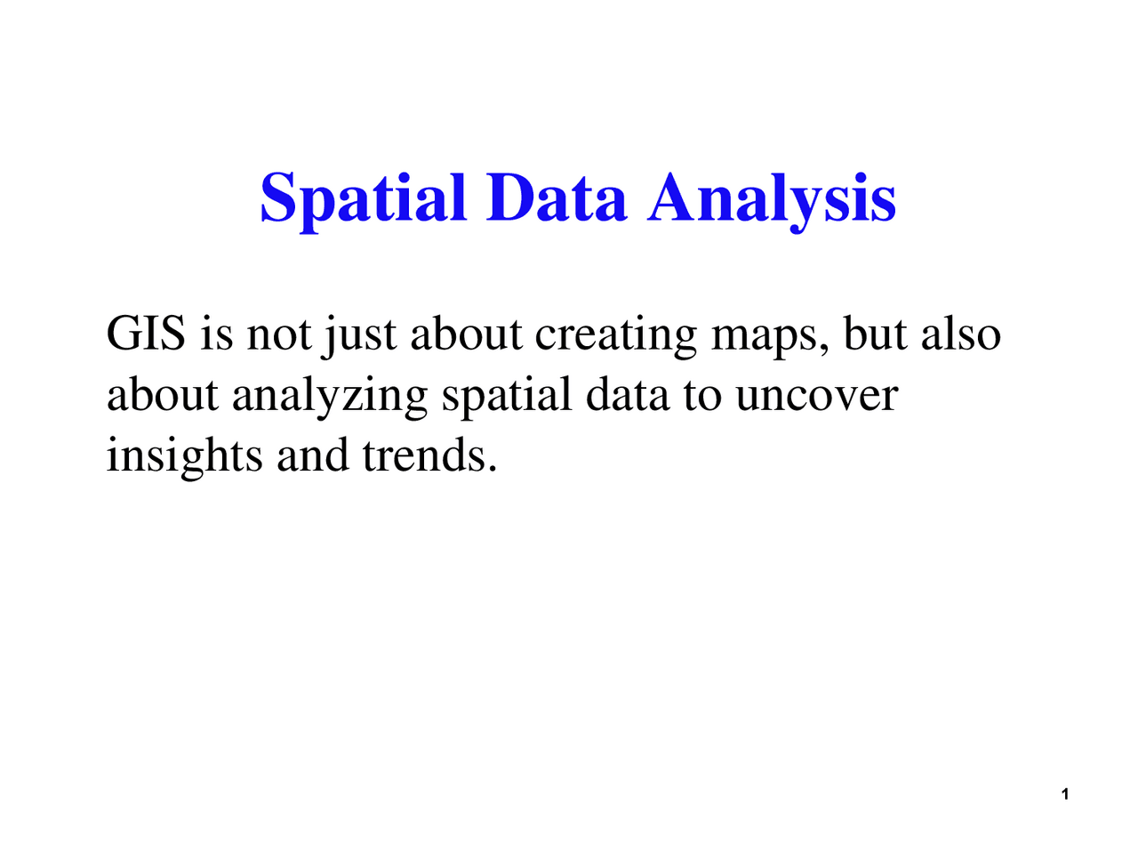 Chapter 10 Geographic Information Systems Slides By Pual Summaries