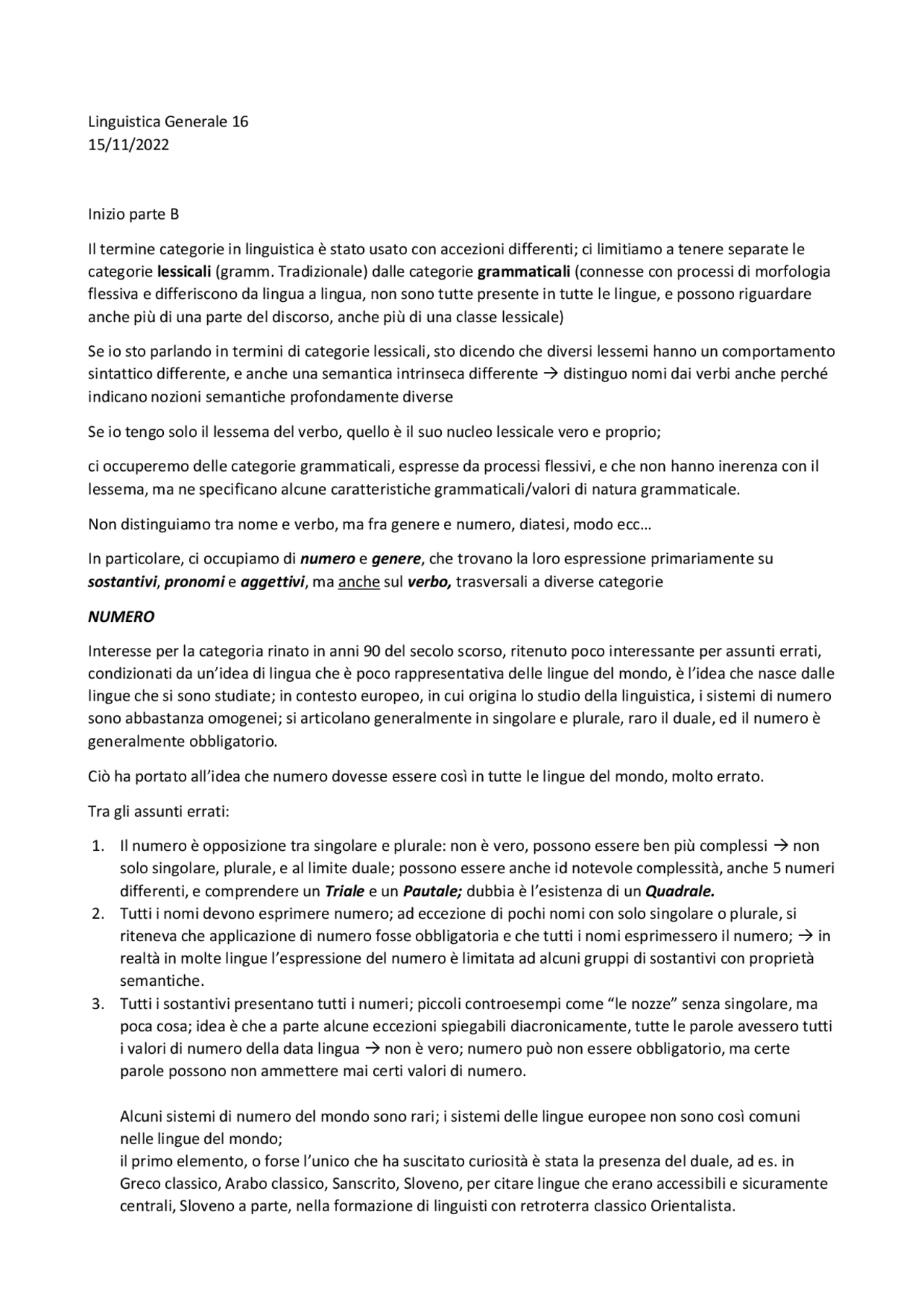 Linguistica Generale Appunti Modulo B Appunti Di Linguistica Docsity