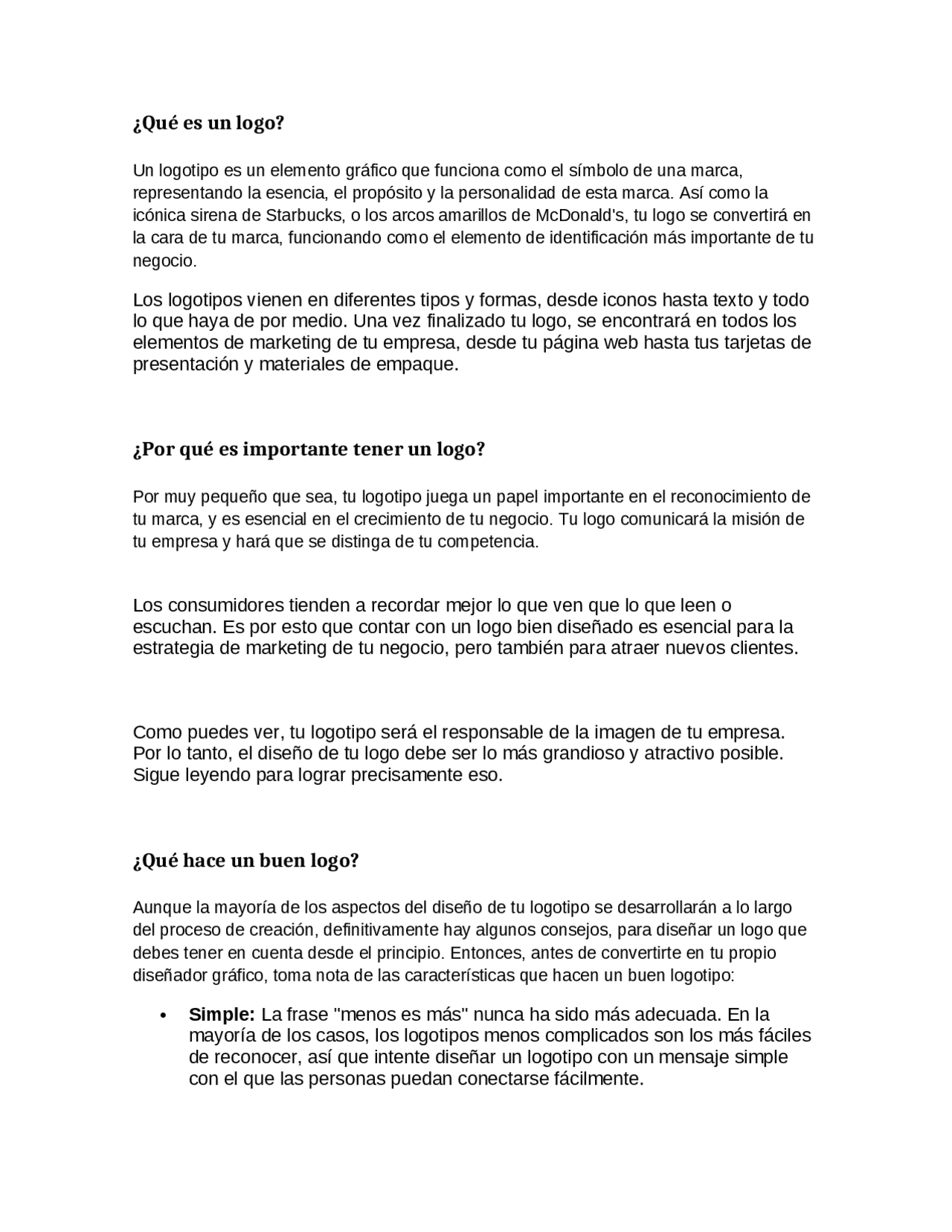 Como hacer un logo claro | Guías, Proyectos, Investigaciones de ...