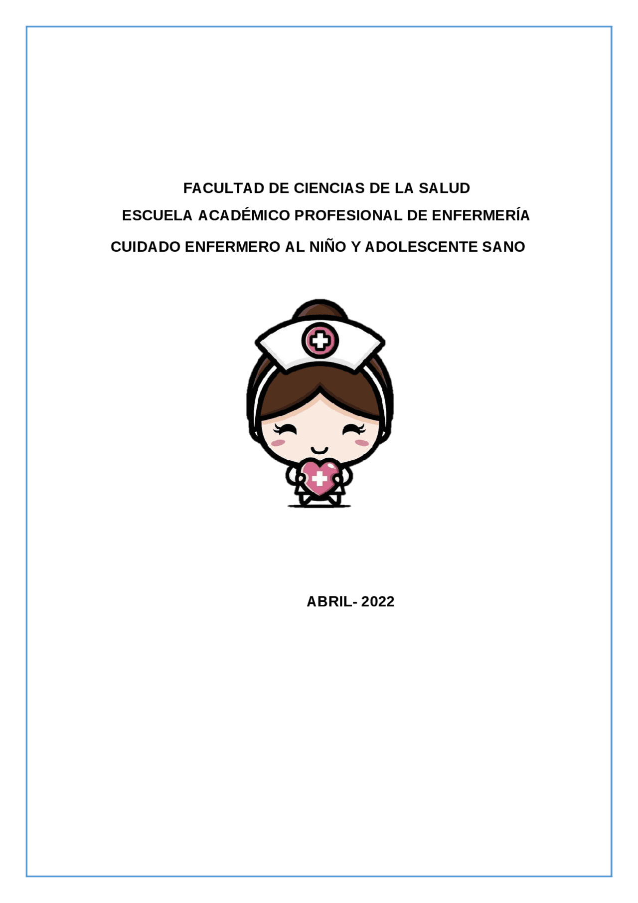 Plan educativo: alimentacion complementaria | Monografías, Ensayos de Ciencias de la Salud | Docsity