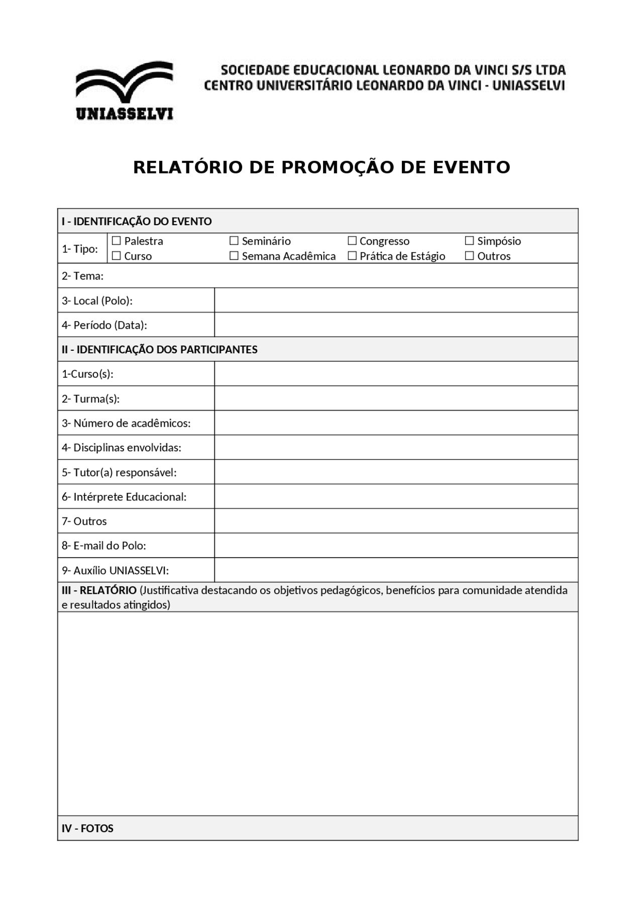 Paper Da Uniasselviv Notas De Aula Pedagogia Docsity