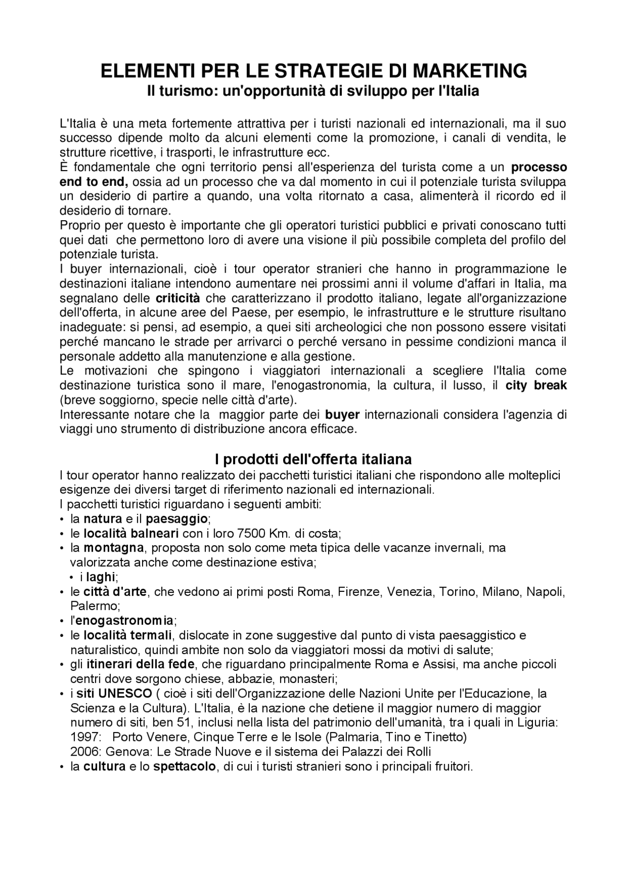 Elementi Per Le Strategie Di Marketing Schemi E Mappe Concettuali Di